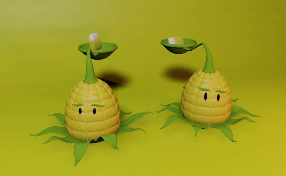 ArtStation - Kernel-pult Plant Vs Zombies Fan Art