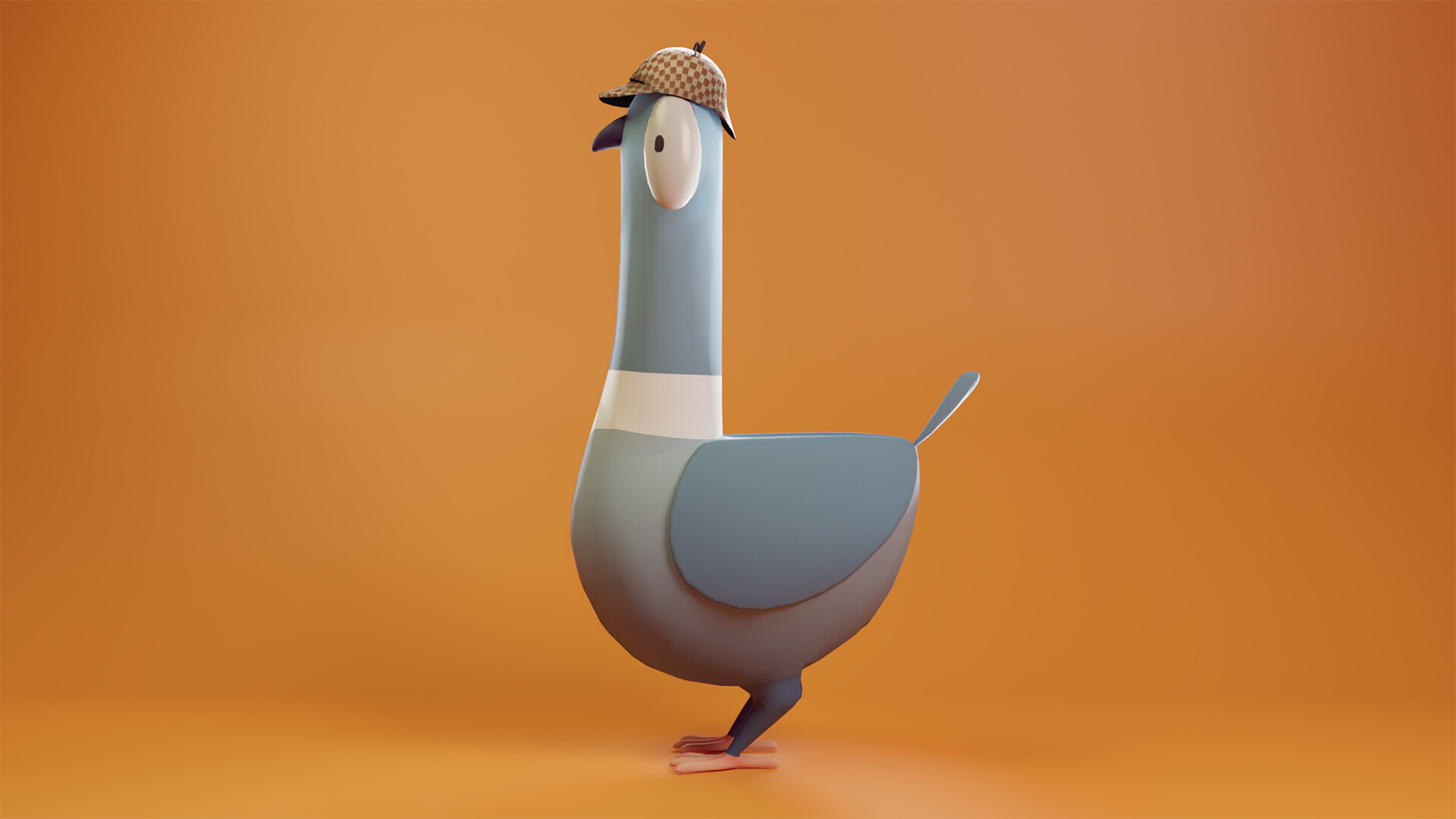 ArtStation - Detective Pigeon Game Character