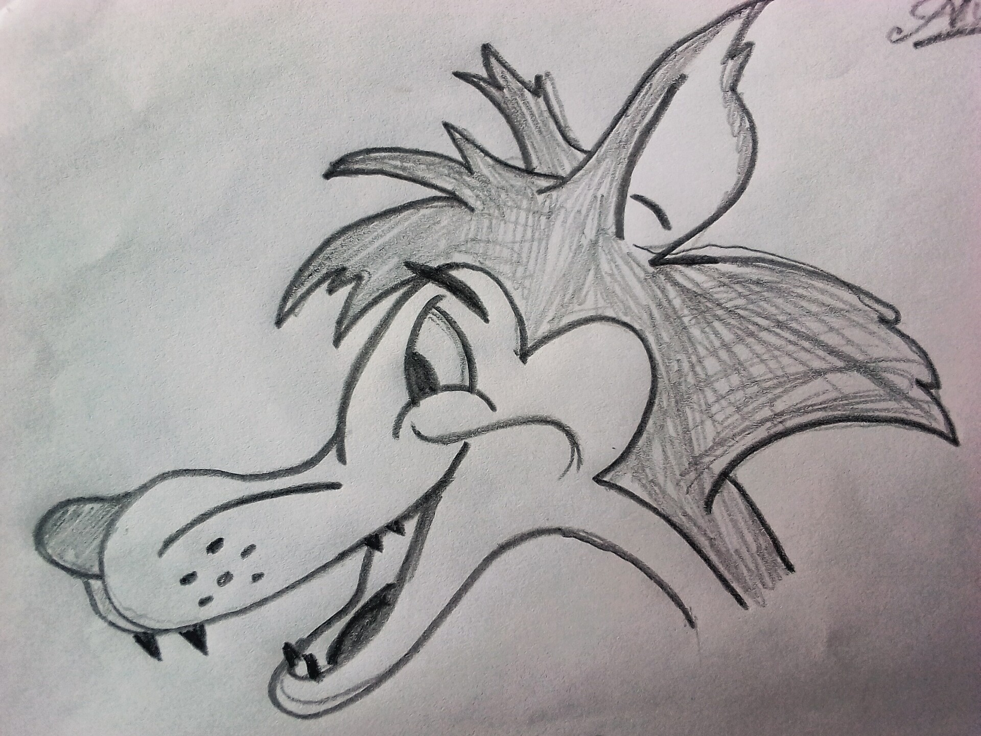 ArtStation - Fox drawing