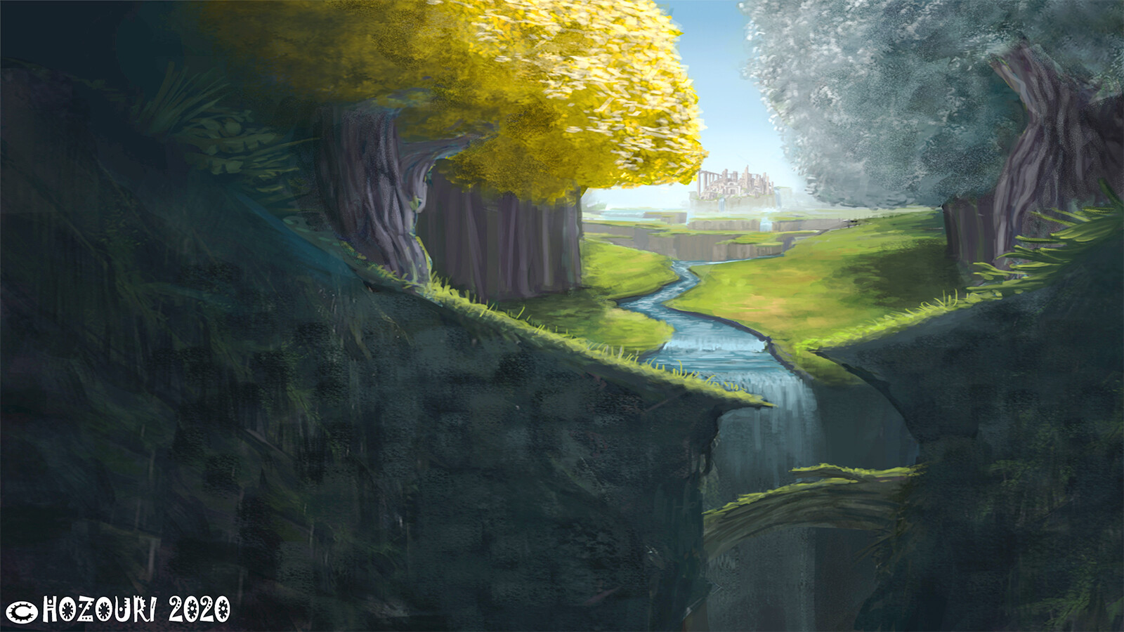 ArtStation - Two Trees Of Valinor