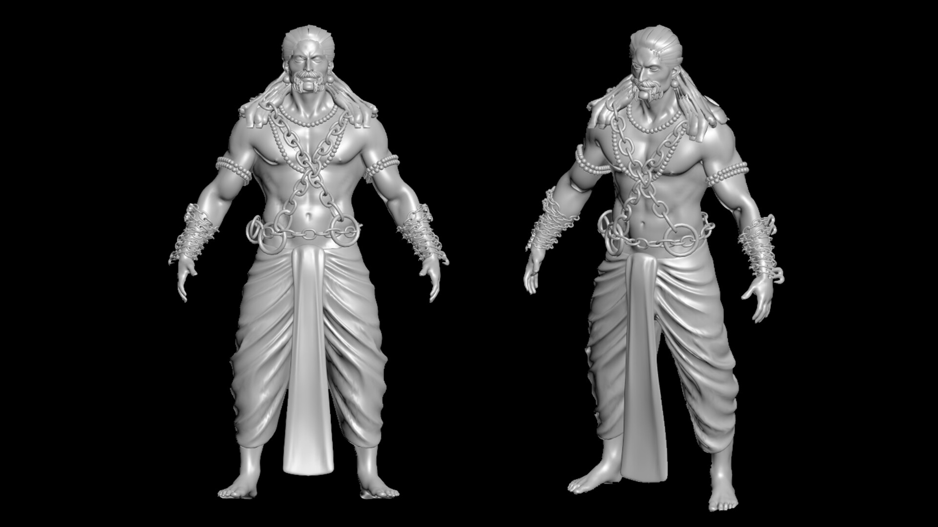 Sangili Karuppan Drawing