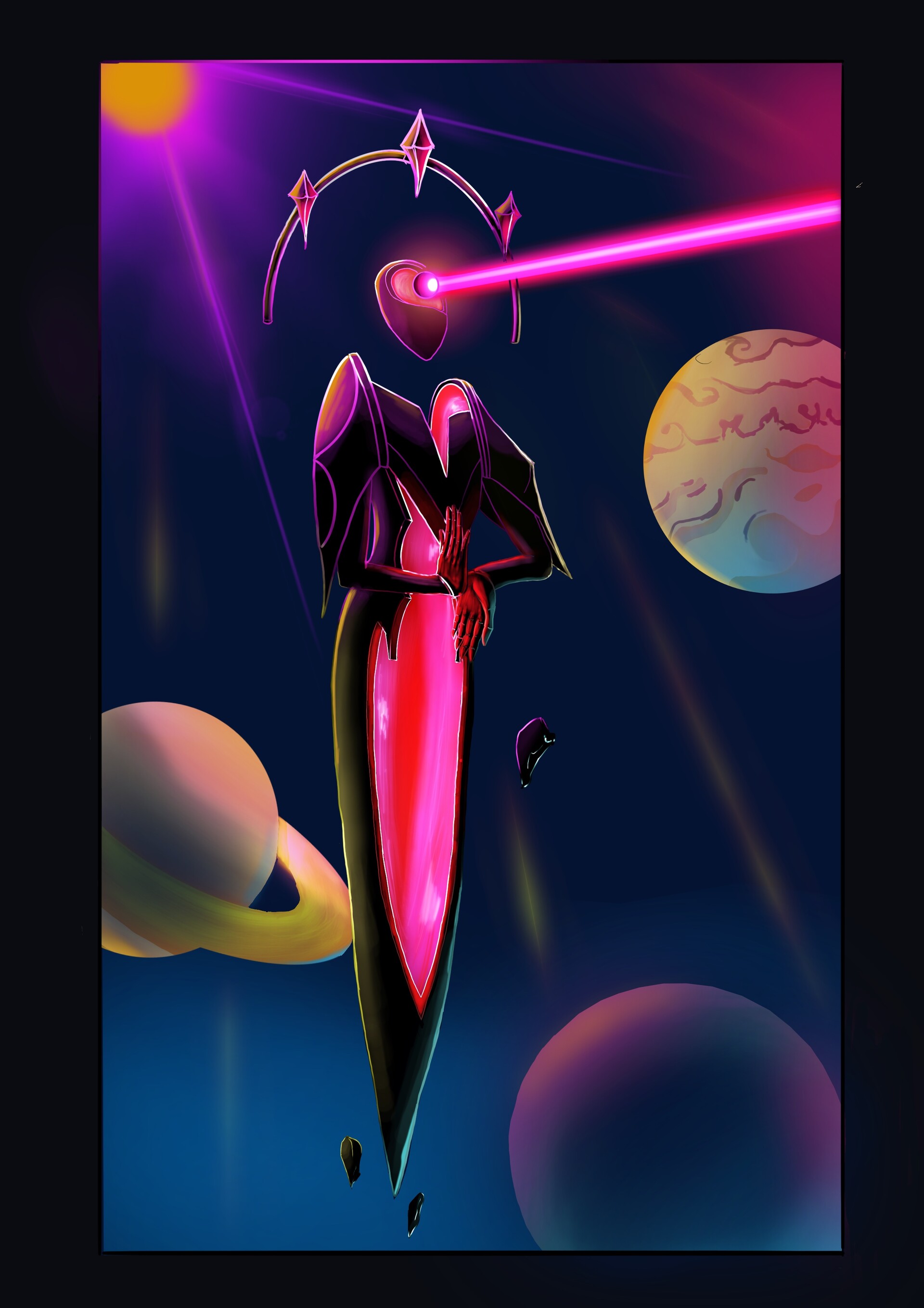 ArtStation - Galactic angel