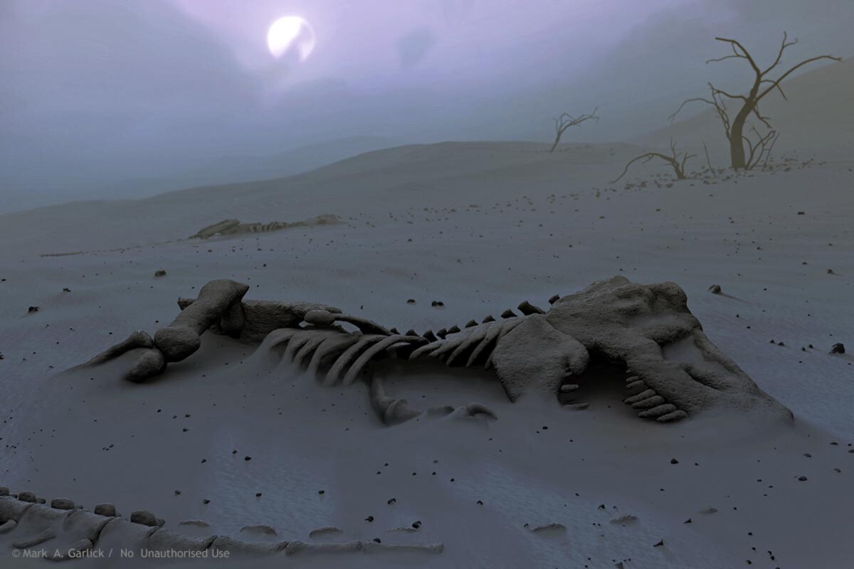 Mark A. Garlick - Paleoart 4 - K-Pg Extinction