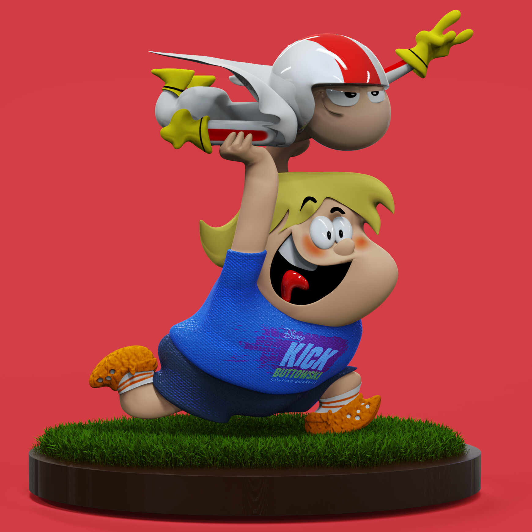 Kick Buttowski 3d Wallpaper