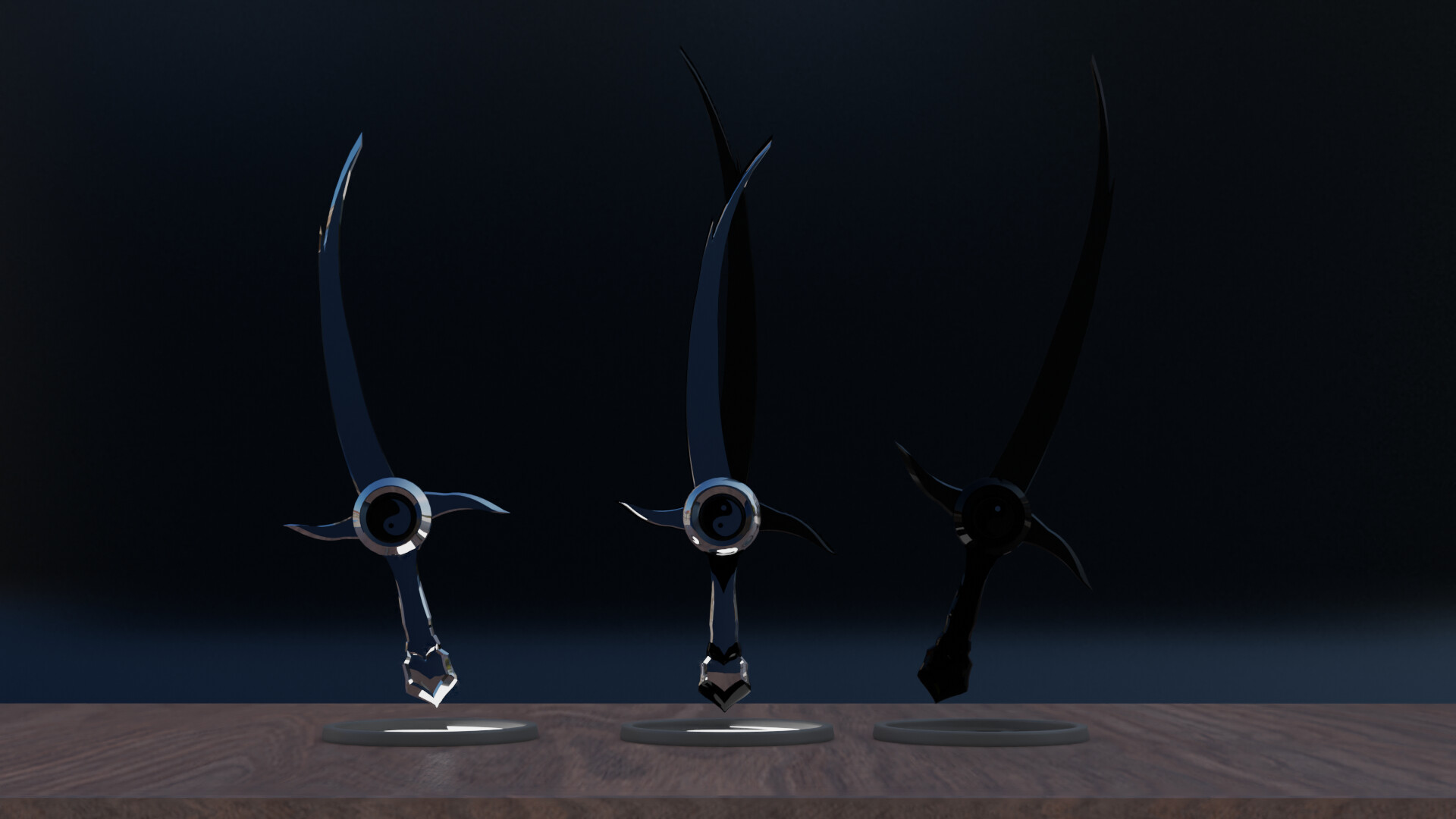 Hyaki - Yin Yang sword dagger