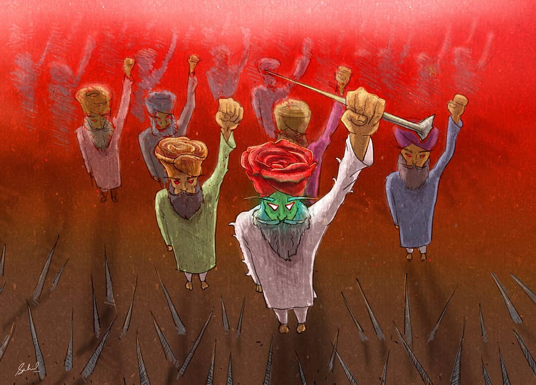 ArtStation - Kisan Andolan, Farmers Protest.