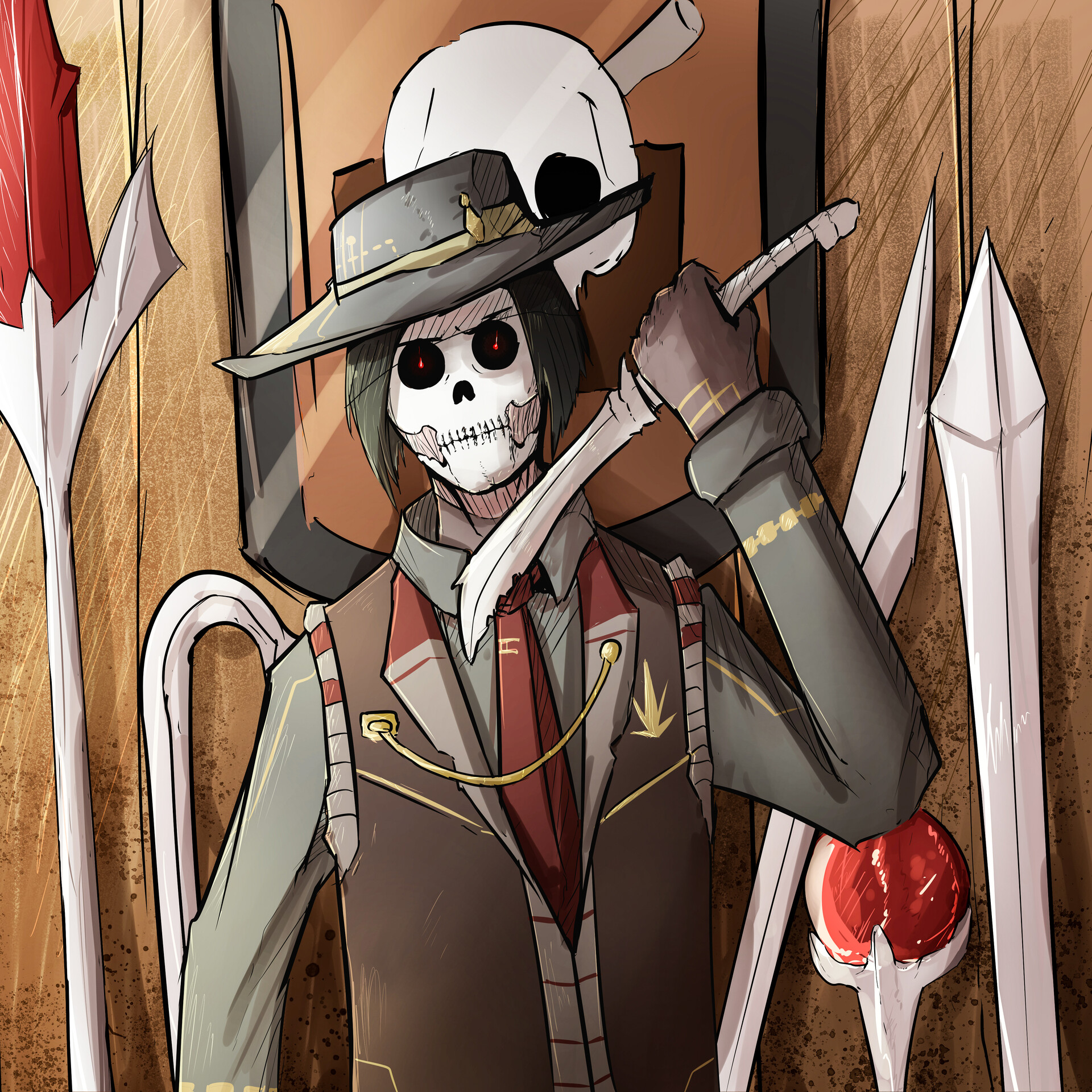 ArtStation - Skeleton Dealer