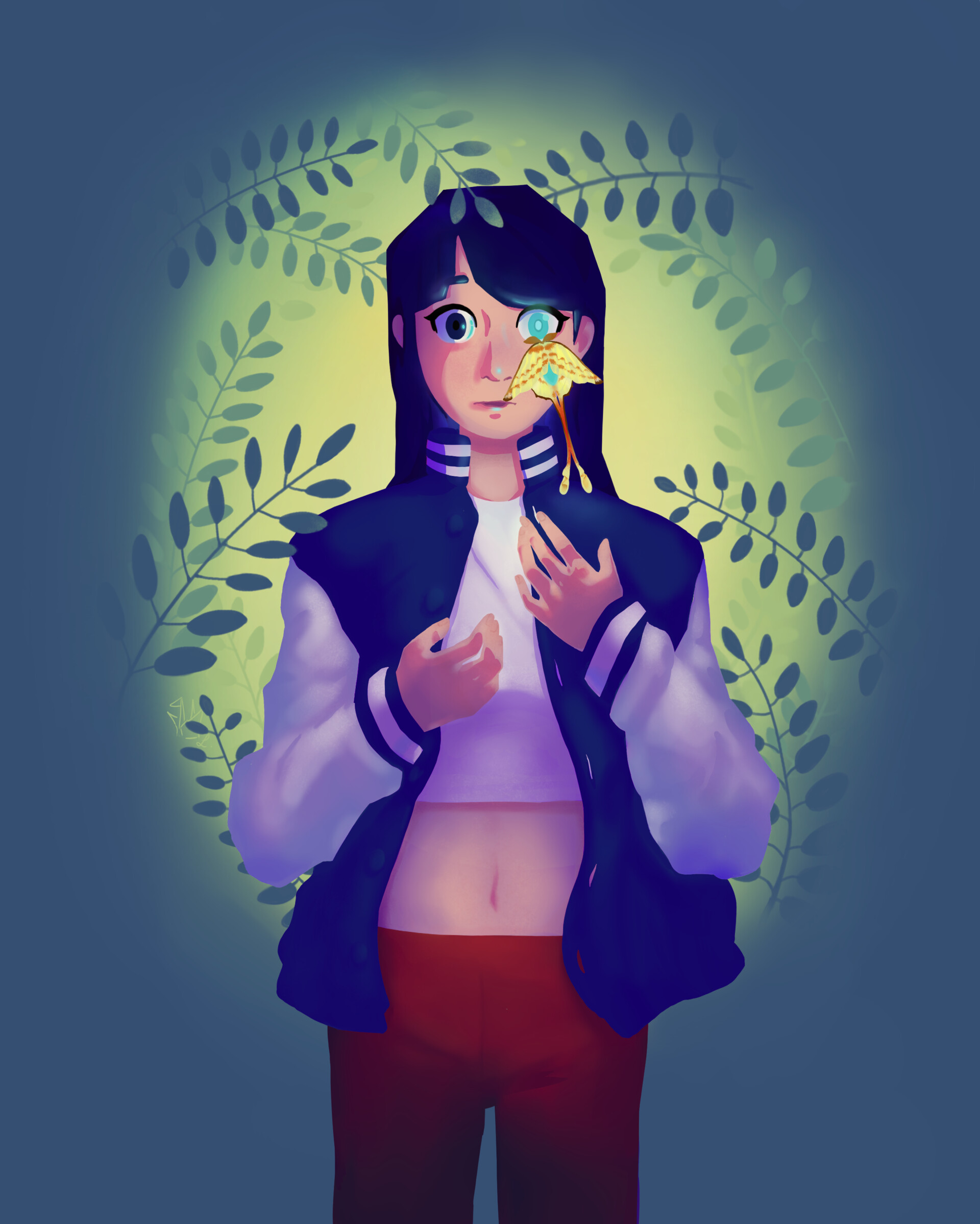 ArtStation - Character Illustration - Lin + Sketches