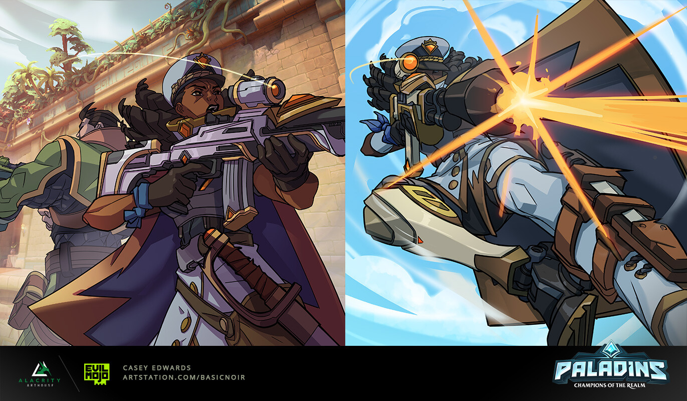 Casey Edwards - Paladins - Octavia Cards