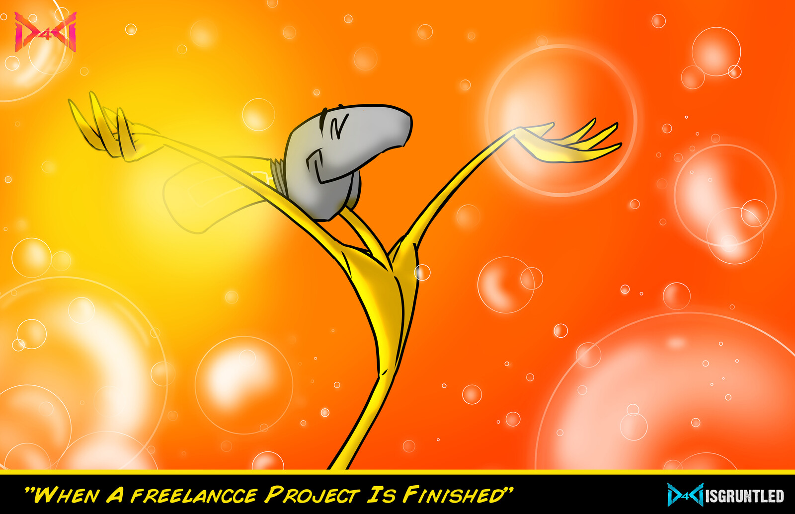 D4Disgruntled - The Artist - "The Adventures of Tah-Dah!"