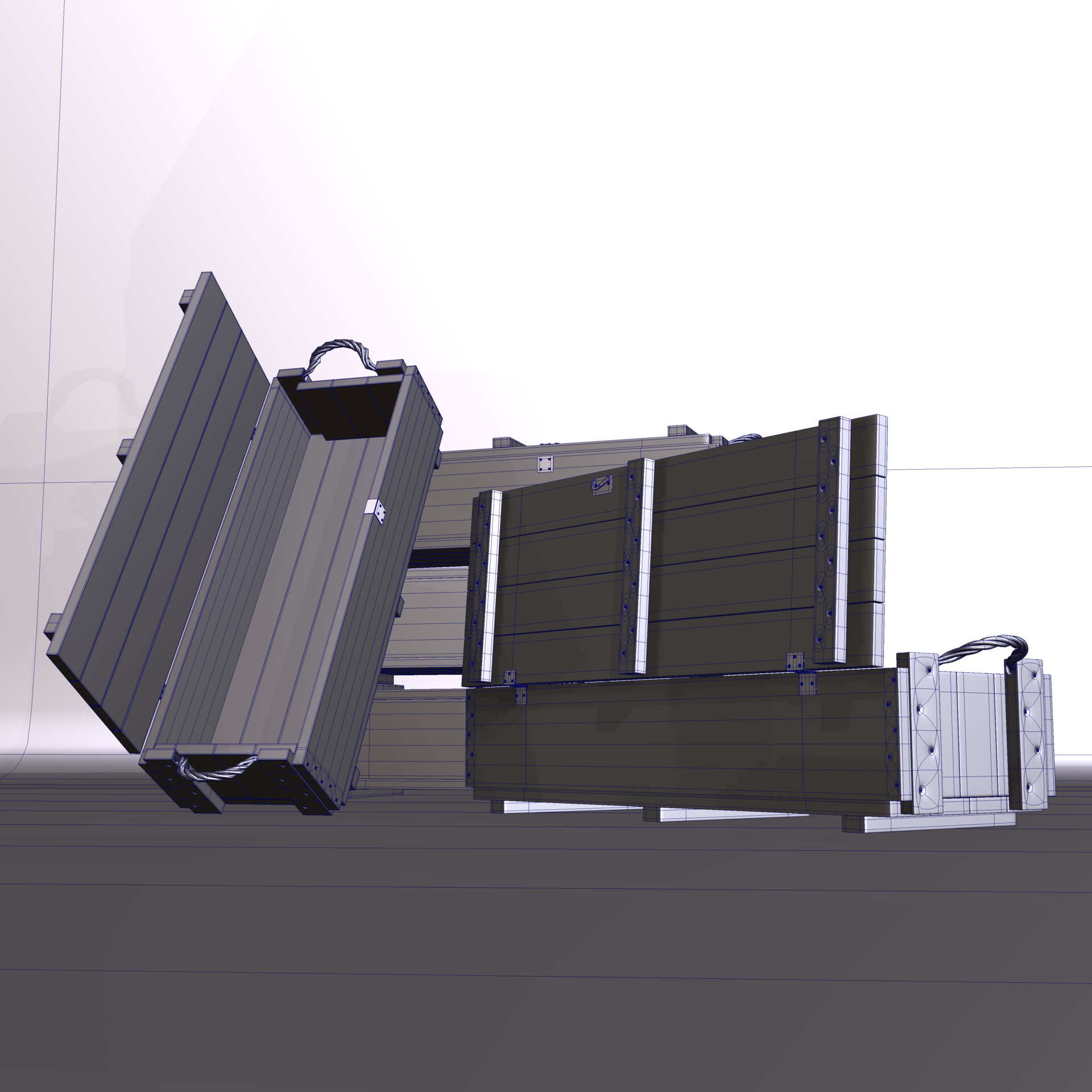 Lucas Skidmore - 3D Crate Model