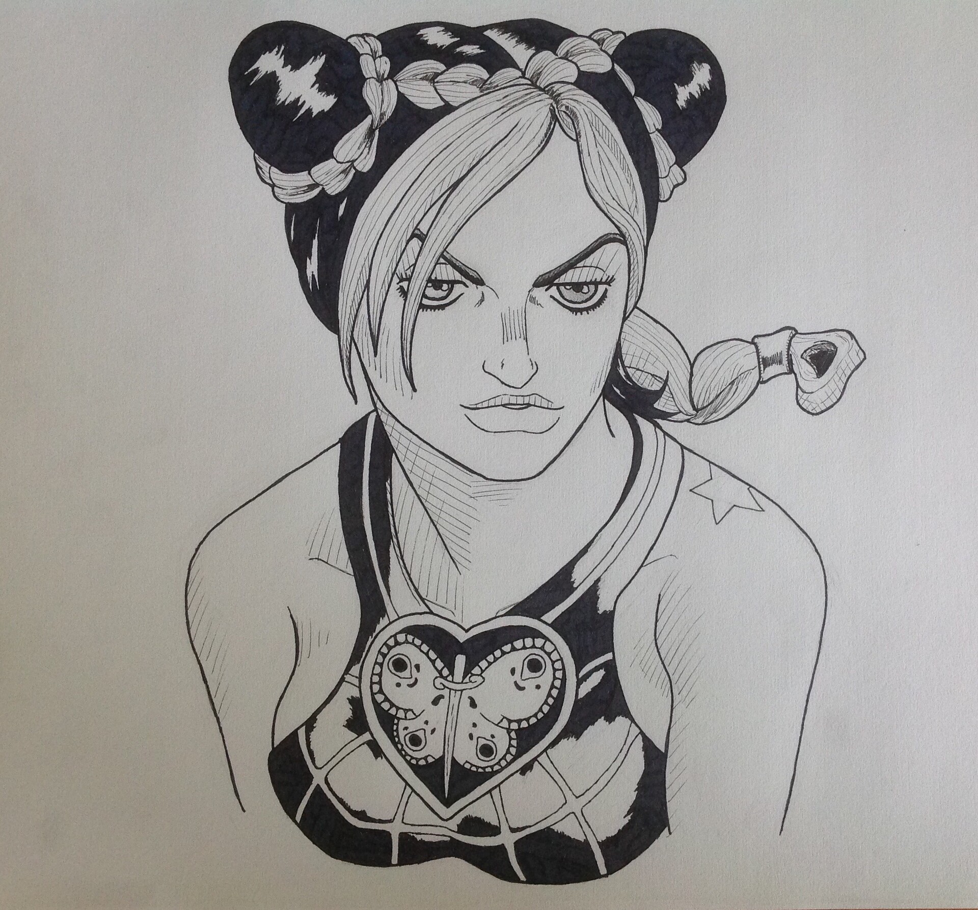 how to draw jolyne kujo