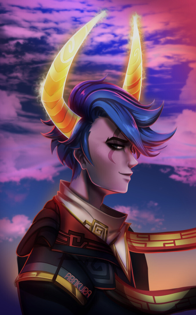 ArtStation - Aphelios Lunar beast