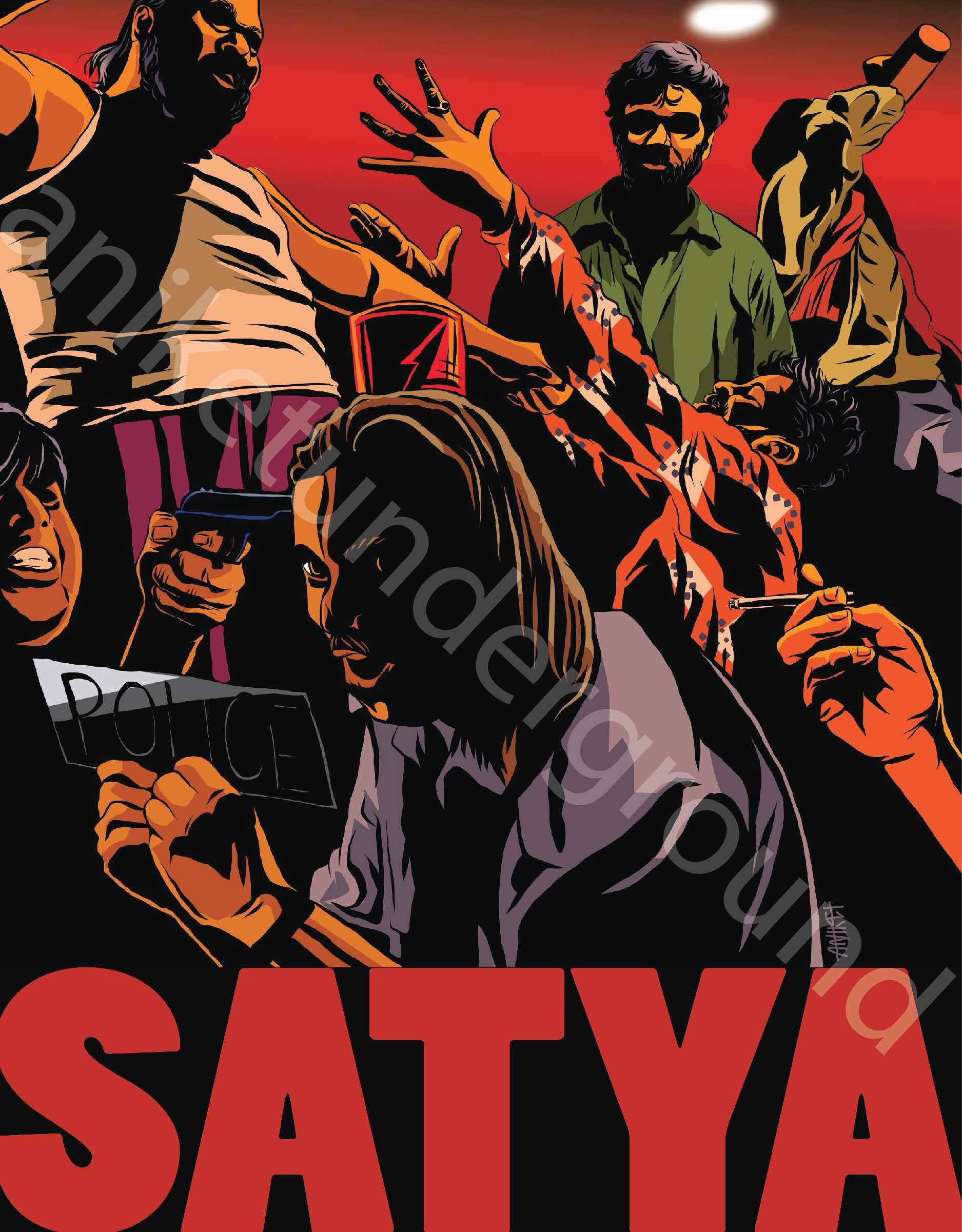 satya 1998 poster