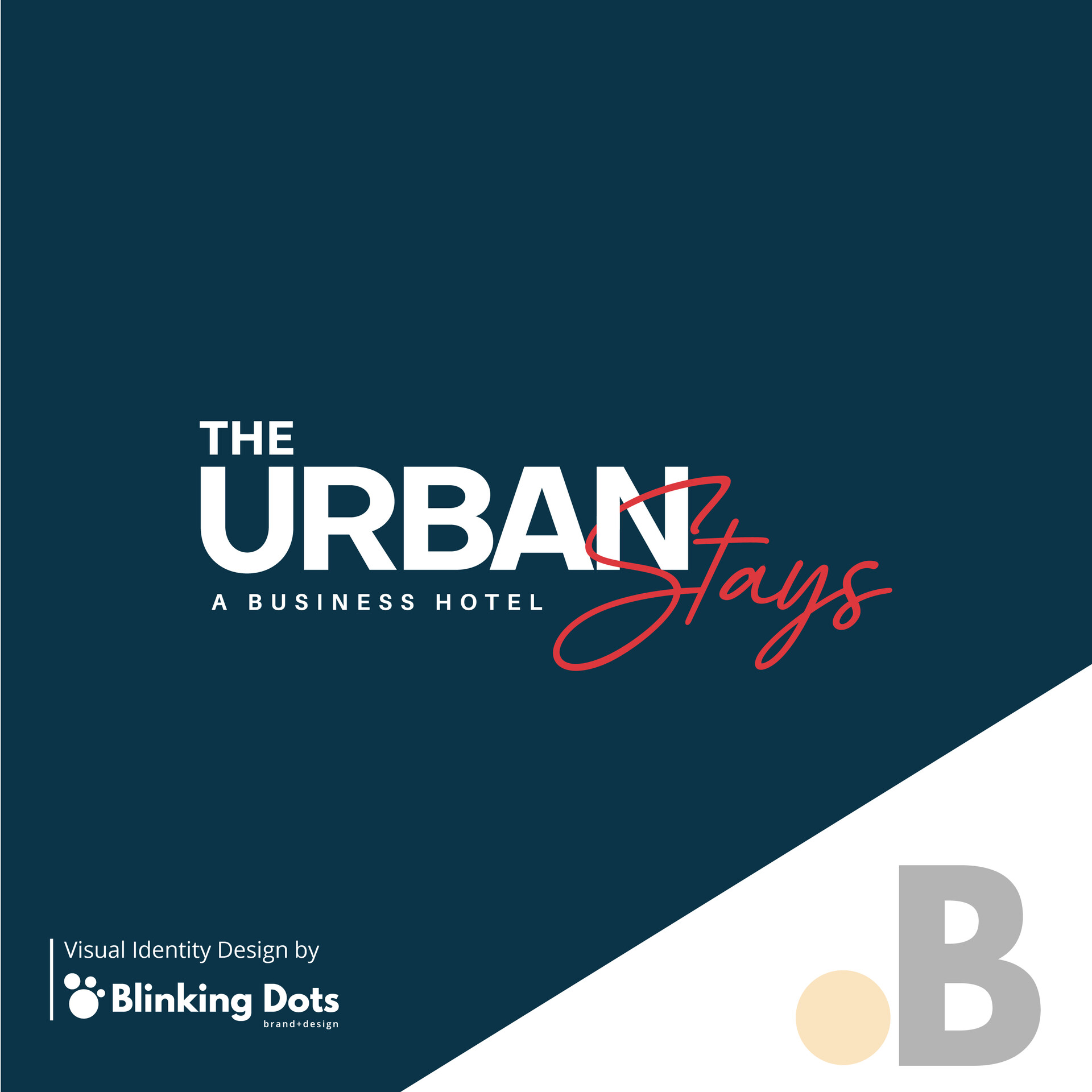 ArtStation - The Urban Stays - Visual Identity Design by Blinking Dots