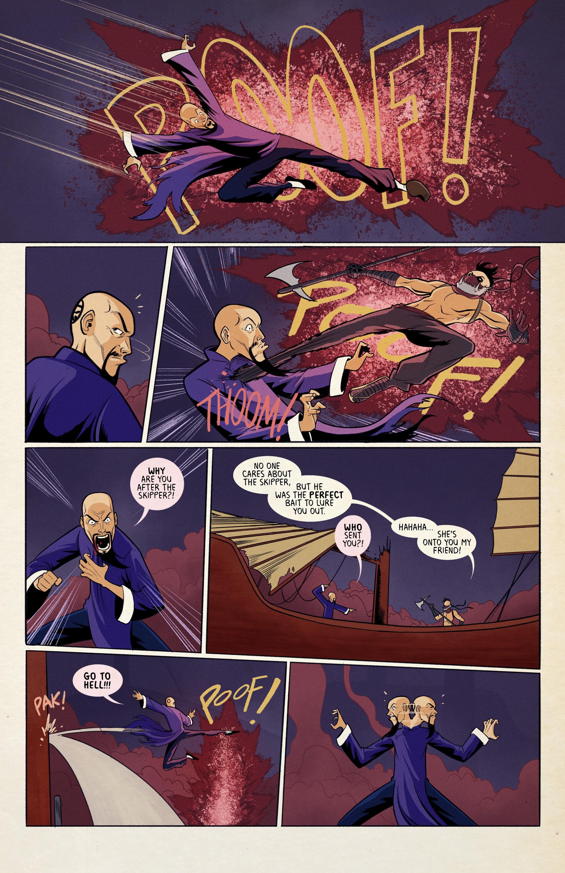 Edison Neo - Snake Claws in The Ninjas of the Shroud