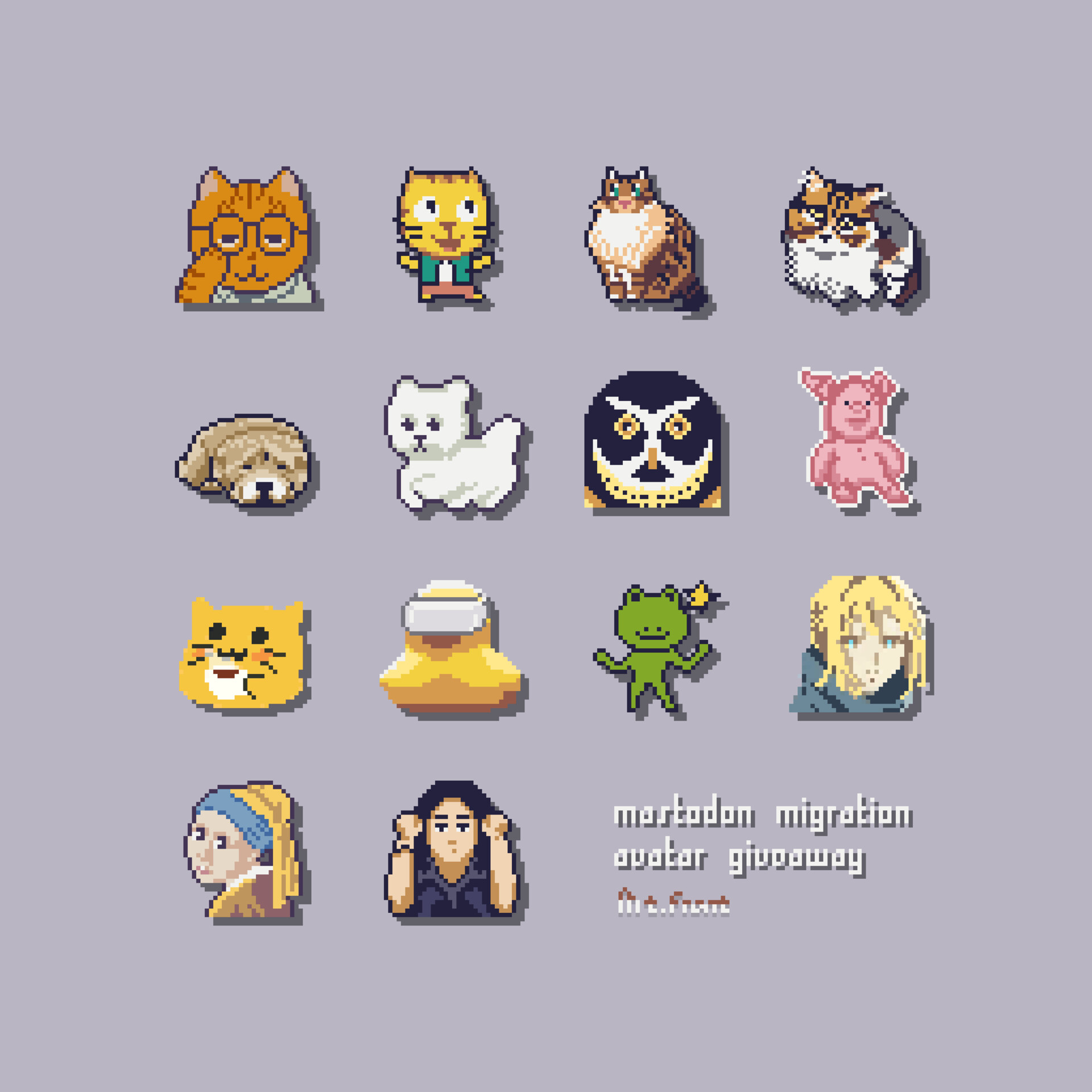 ArtStation - Pixel Avatar Collection