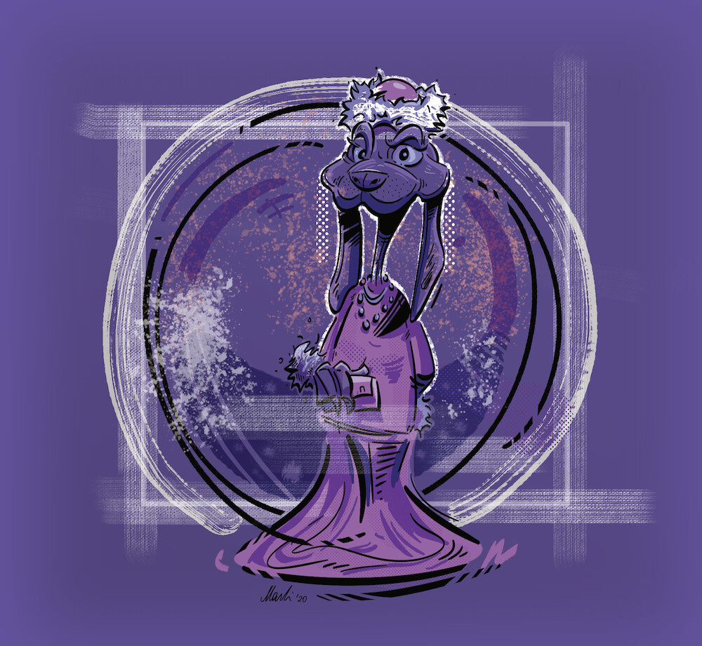 ArtStation - Lady dog