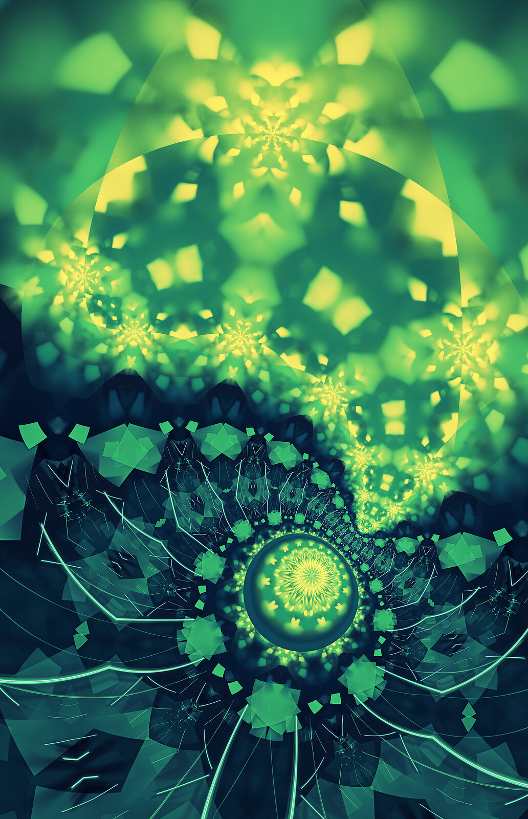 technochroma - Sentient-Tech Algae Bloom