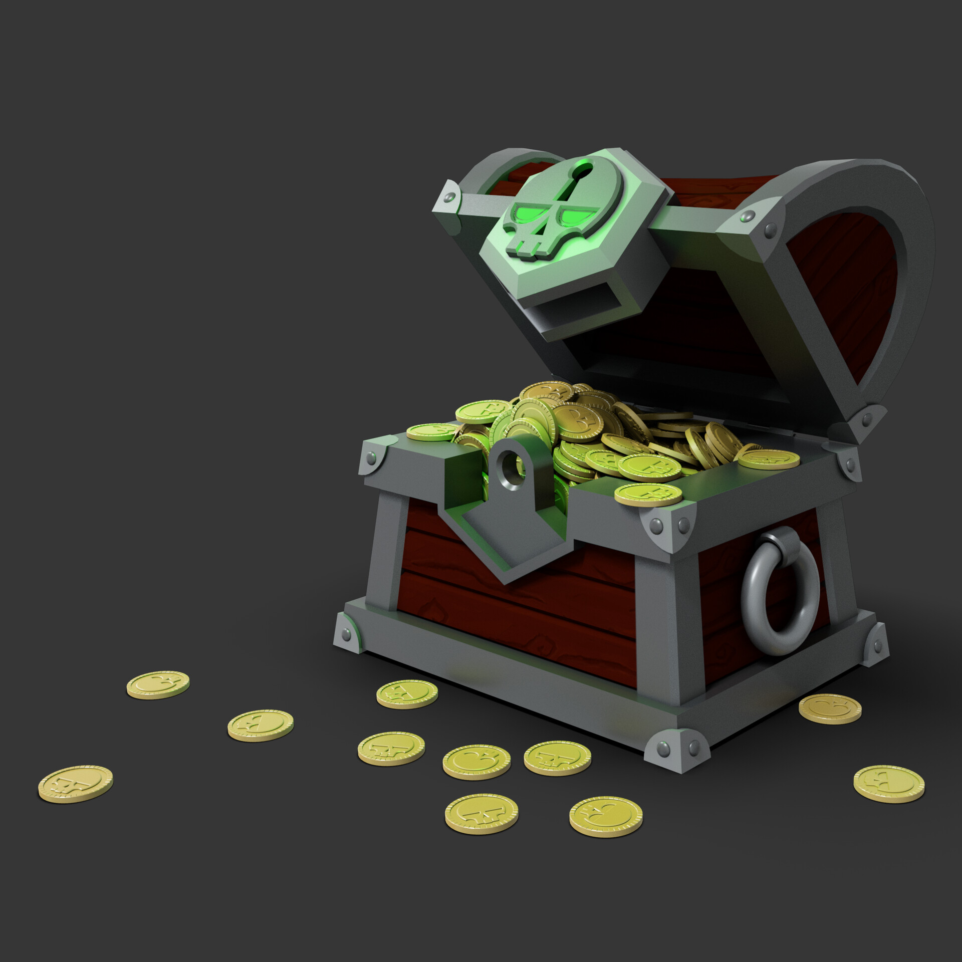 ArtStation - Spooky Chest