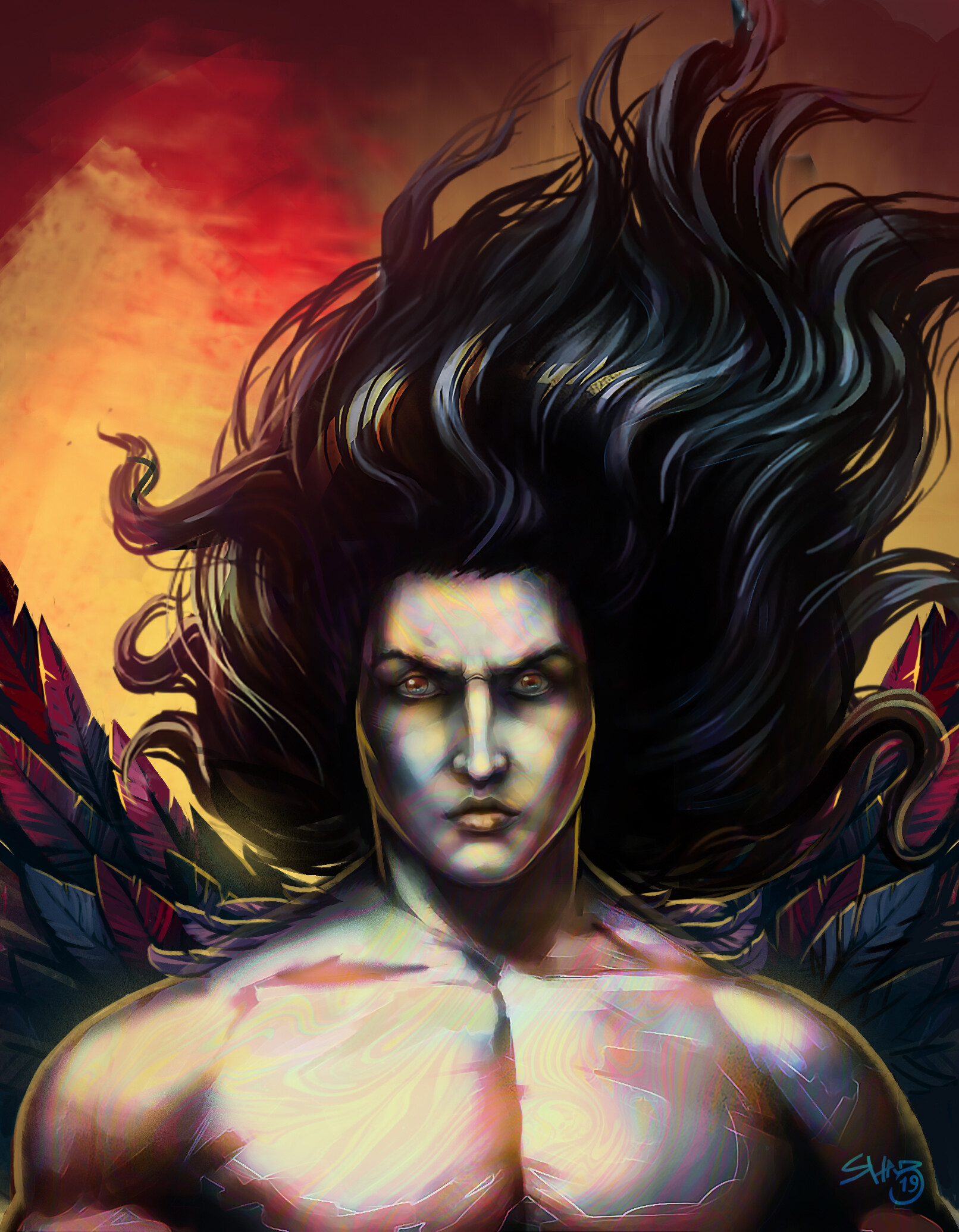 ArtStation - Lucifer portrait