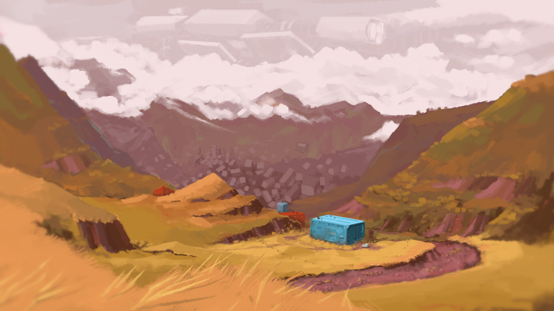 ArtStation - Cargo Drop