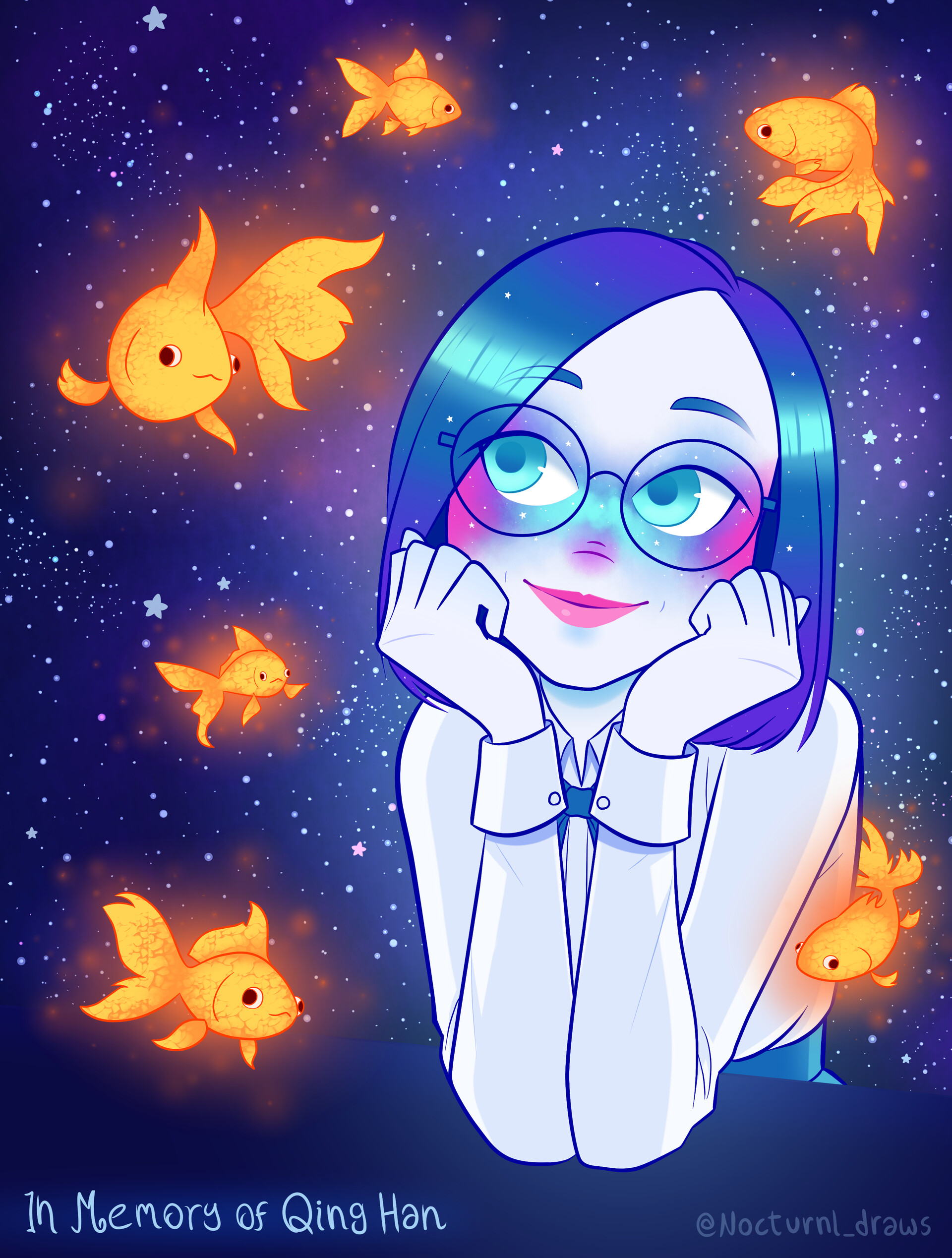 Nocturnl Draws - QinniArt Tribute