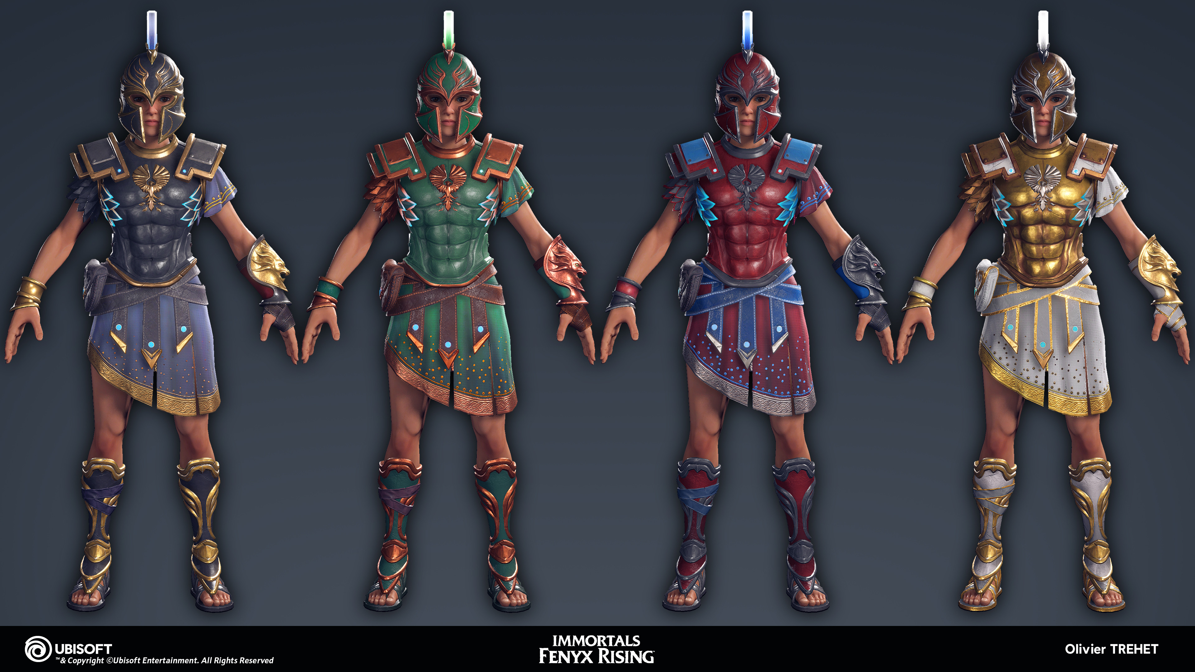 Olivier TREHET - Immortal Fenyx Rising Soldier Outfit