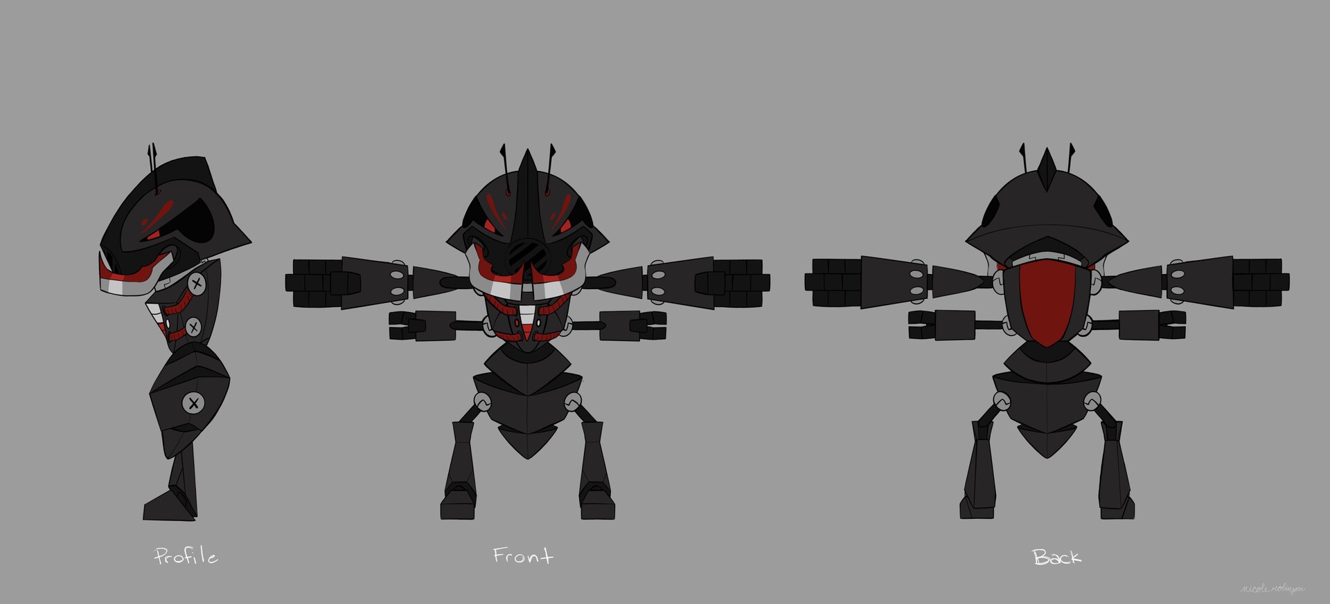 ArtStation - Reference sheet #2