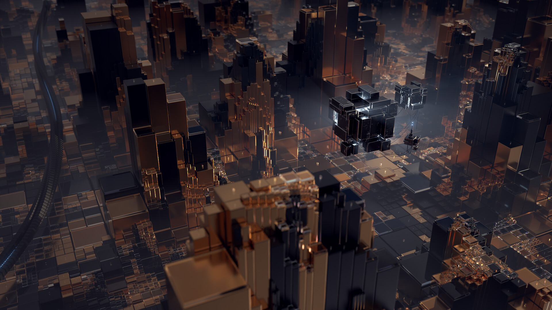 ArtStation - Abstract cubes