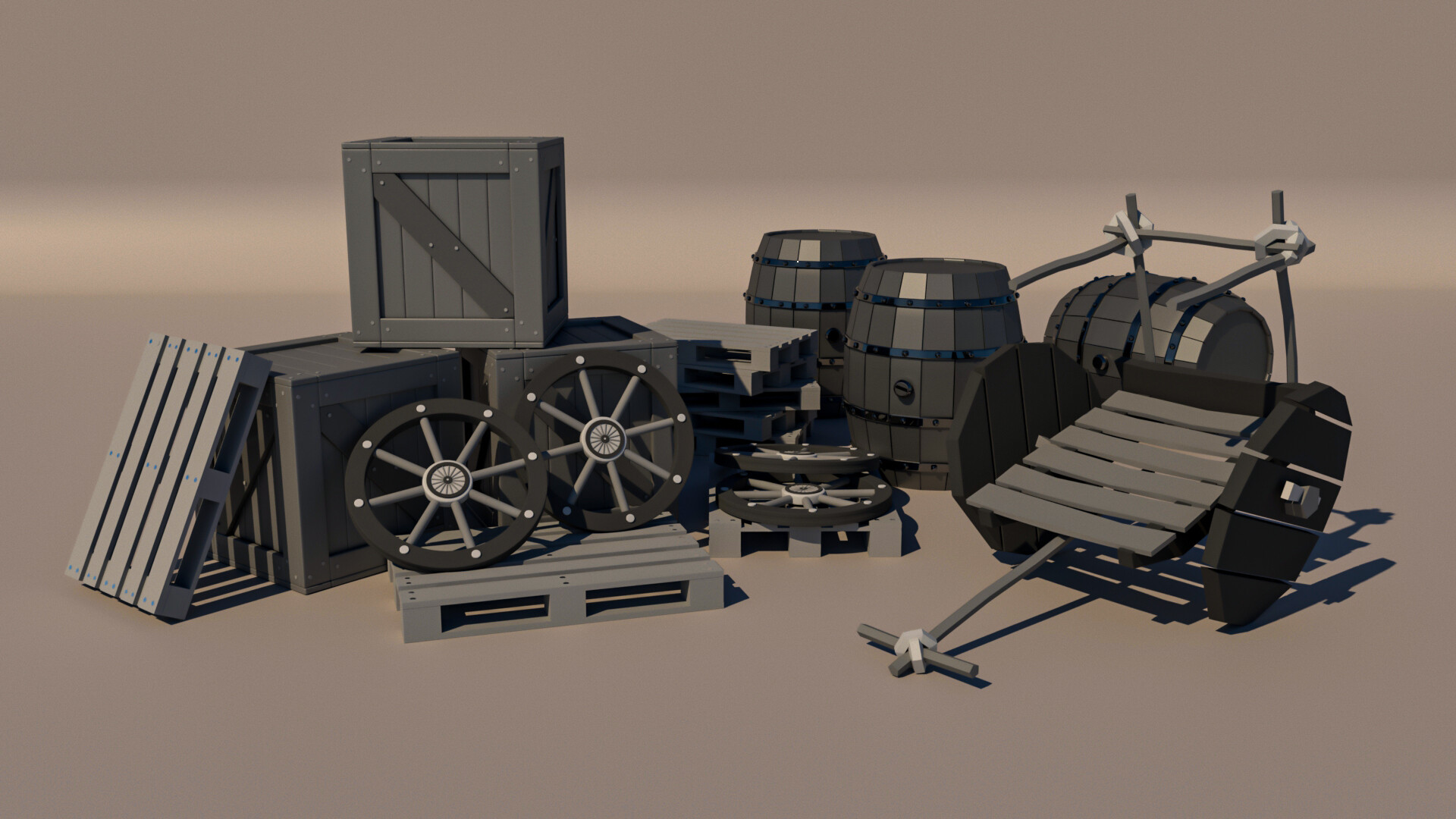 ArtStation - Game Props