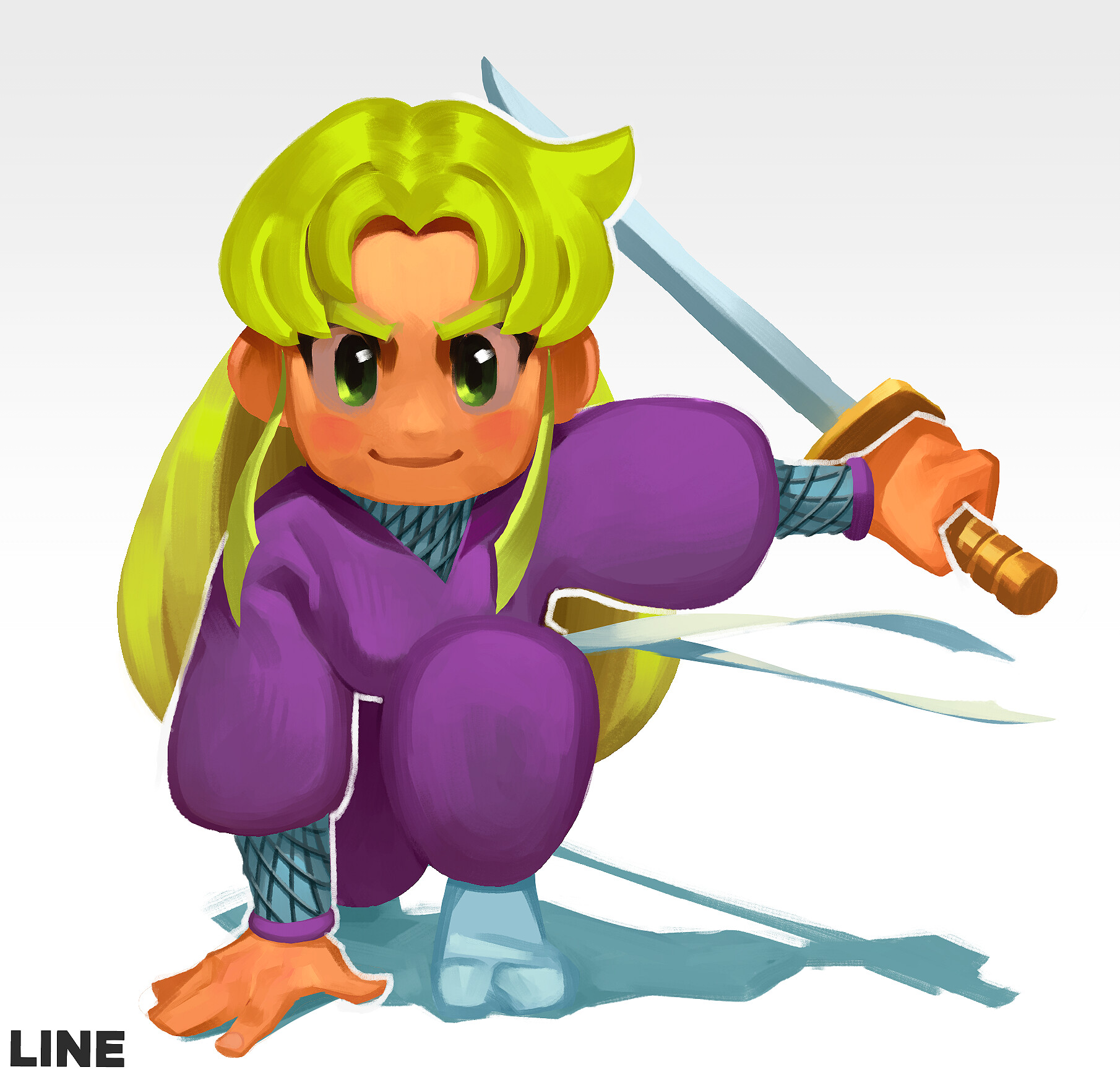 ArtStation - Yae from Mystical Ninja
