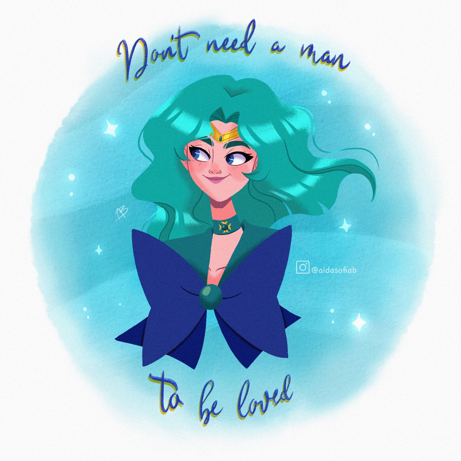 Aida Sofía Barba - Sailor Neptune