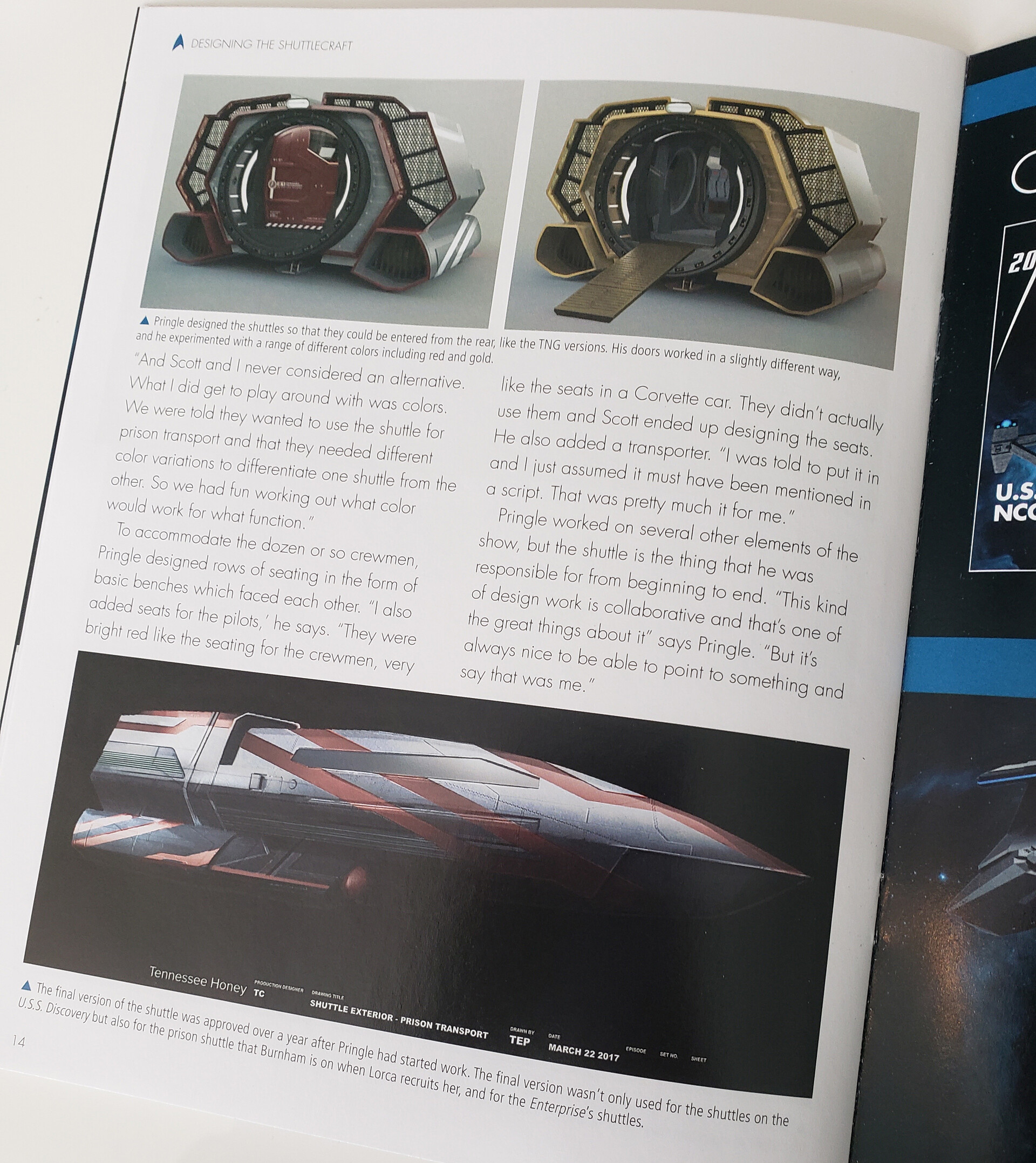 Thomas Pringle - Star Trek Discovery Ships