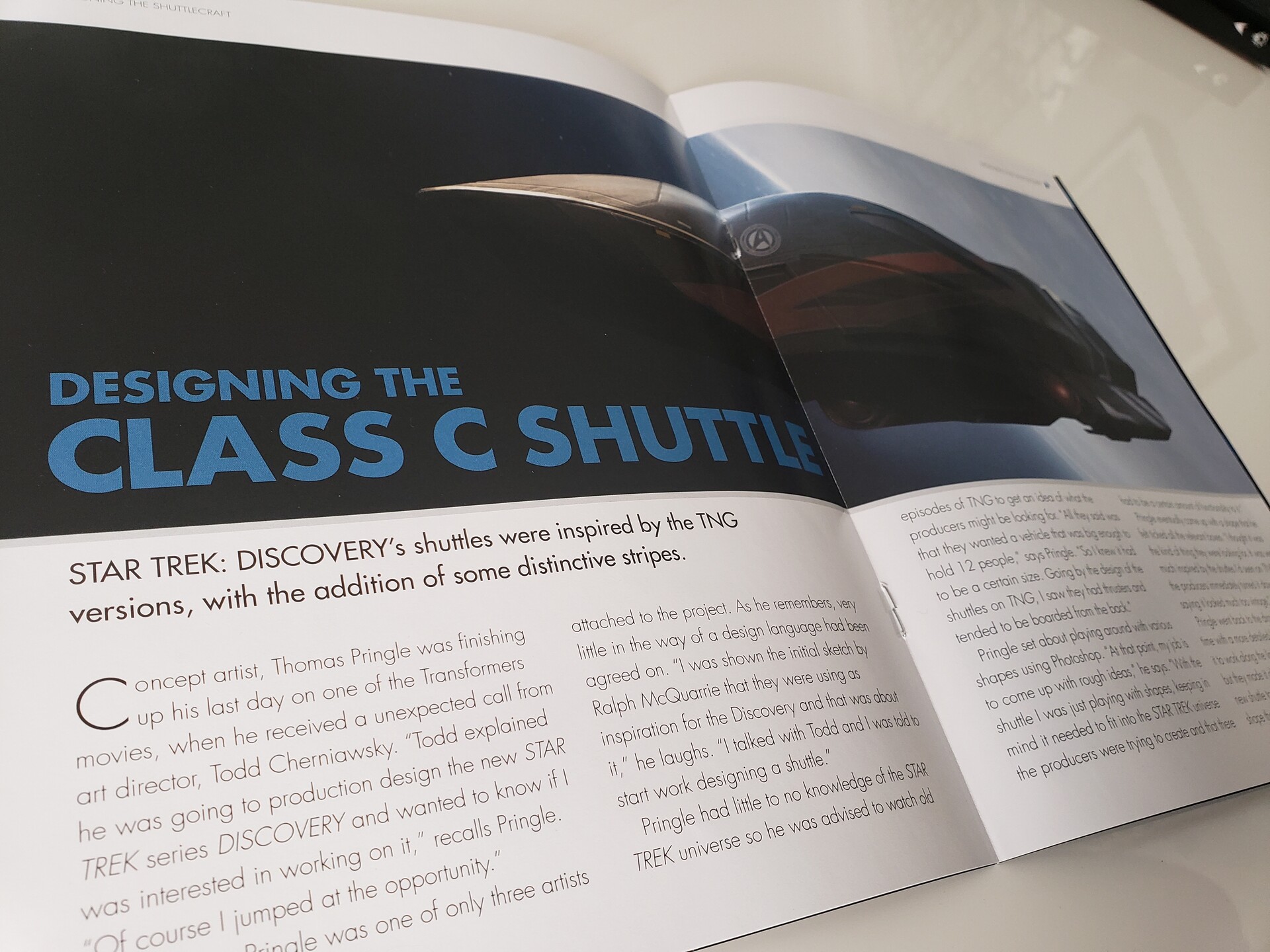 Thomas Pringle - Star Trek Discovery Ships