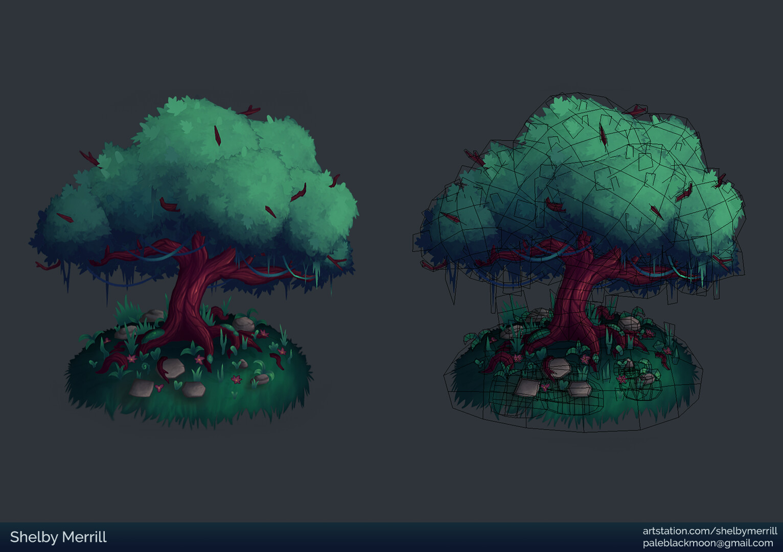 Shelby Merrill - 2.5D Tree