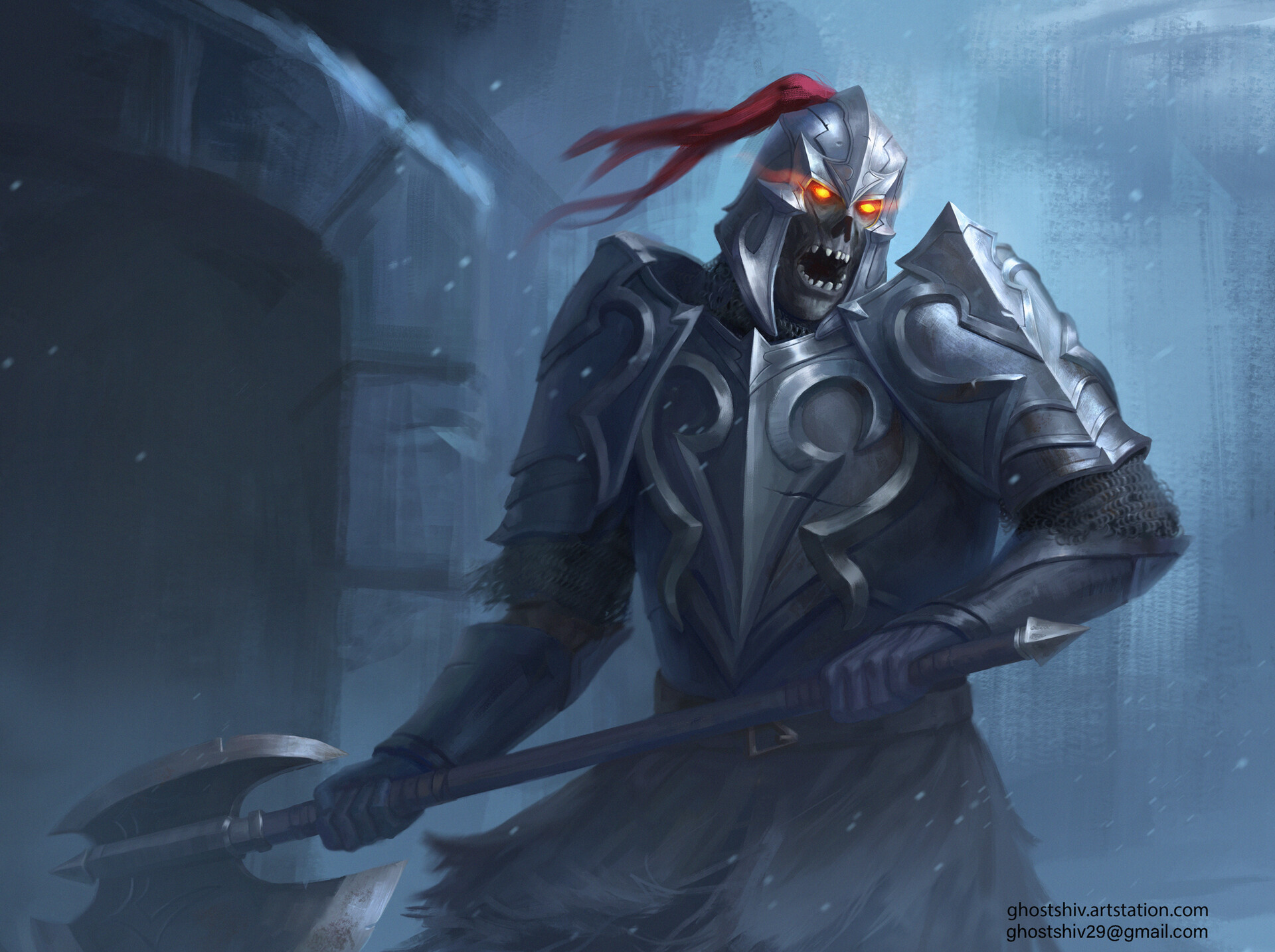 ArtStation - Undead Warrior