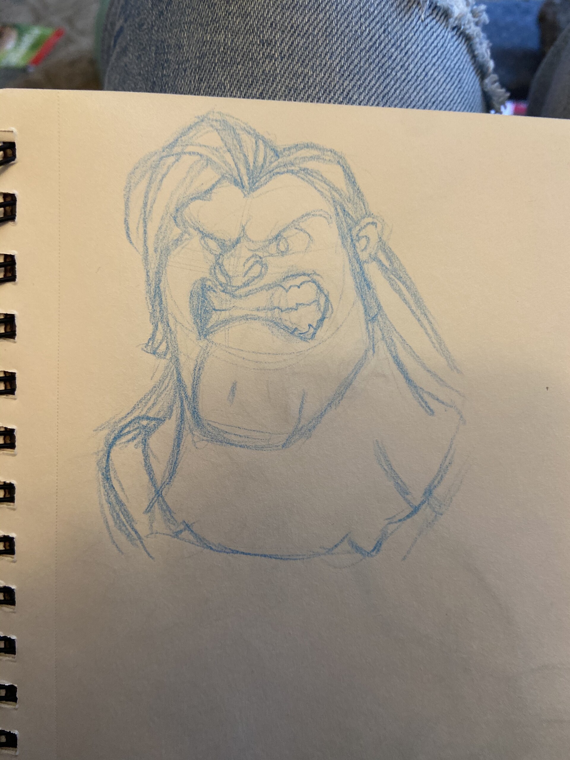 ArtStation - Angry man