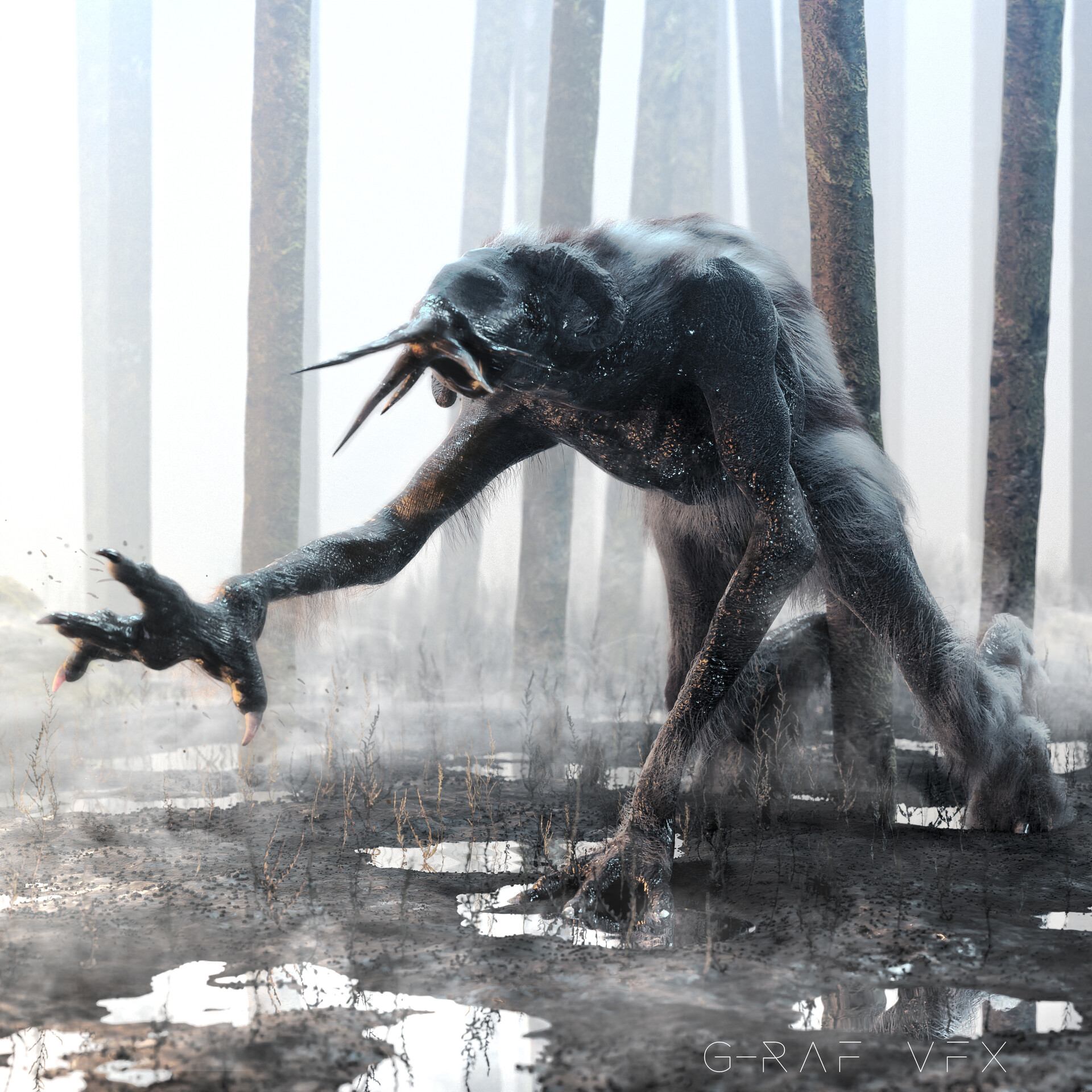 ArtStation - Character Design "Kustos Natura" The guardian of nature