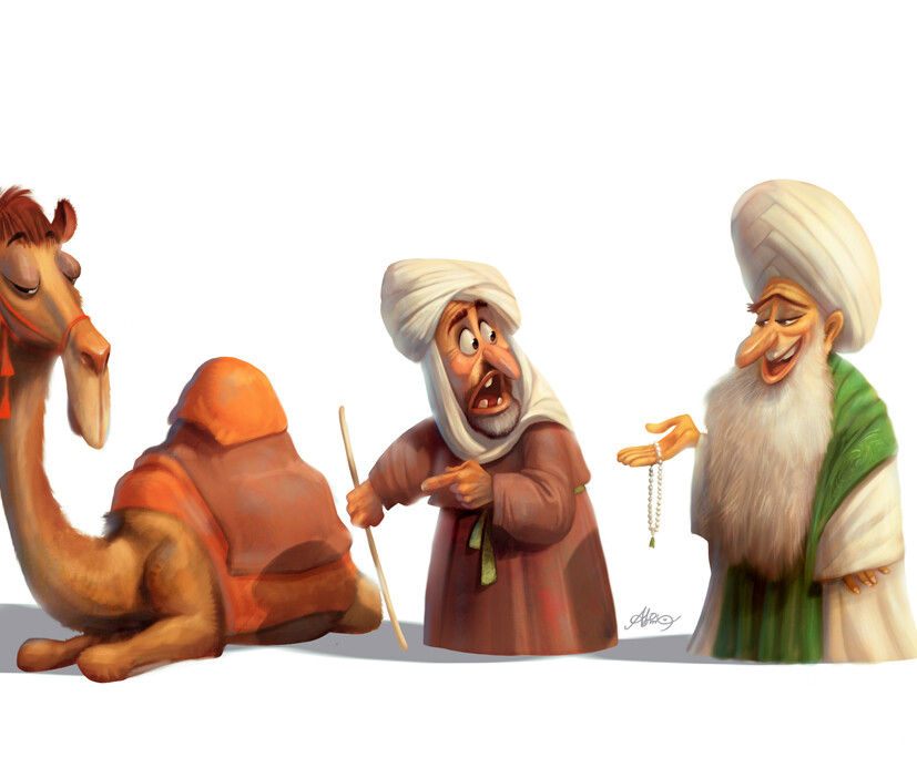 ArtStation - Illustrations done for different stories for a children's ...