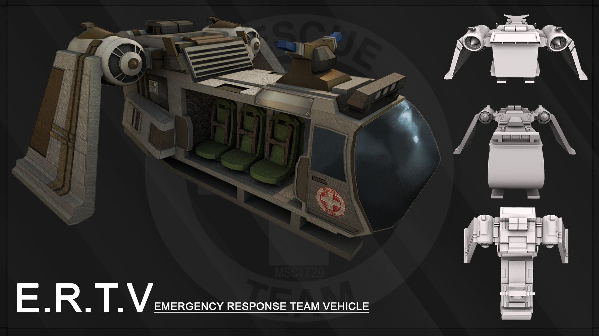 ArtStation - Emergency Response Team Vehicle Concept Art. (Concept Art)