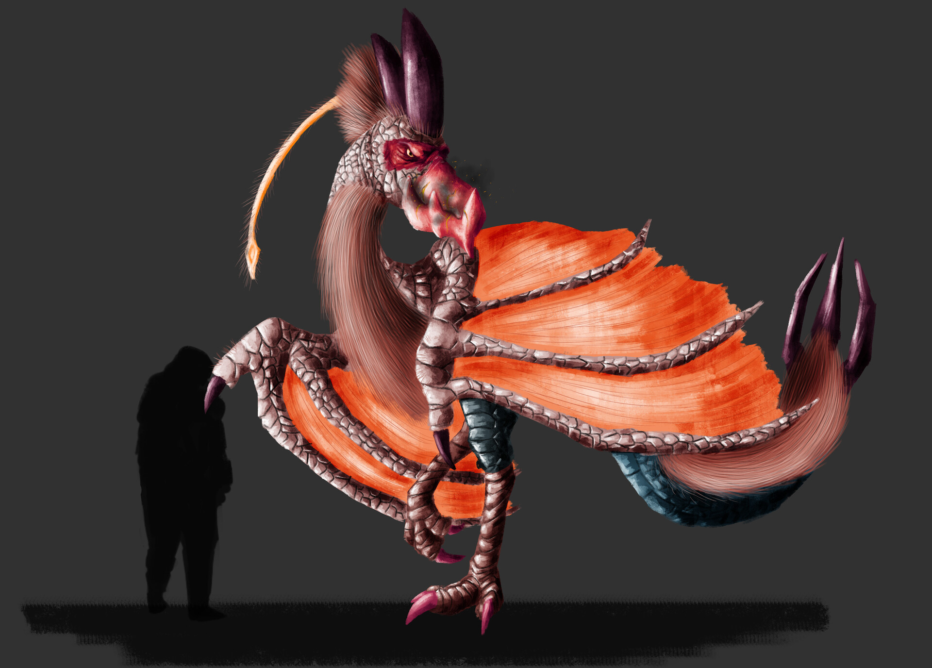 ArtStation - Fantasy bird concept art