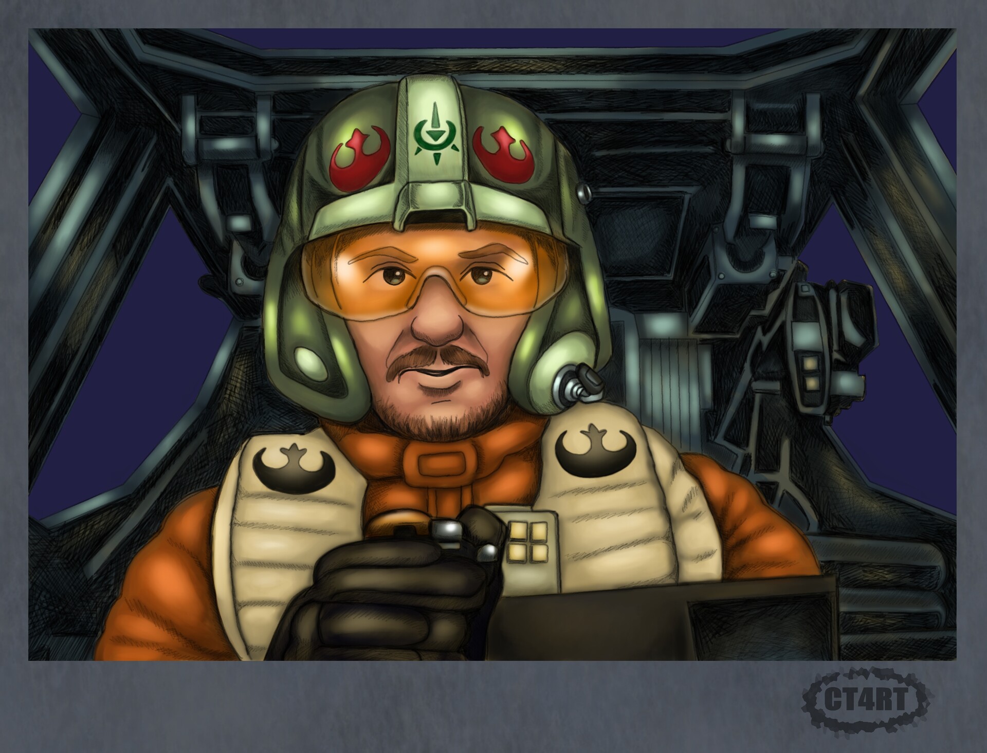 ArtStation - New Republic pilot