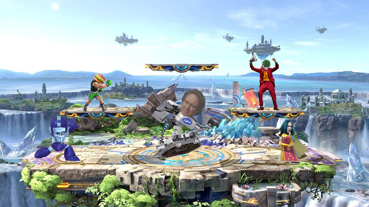 ArtStation - Cursed Smash Bros Preview