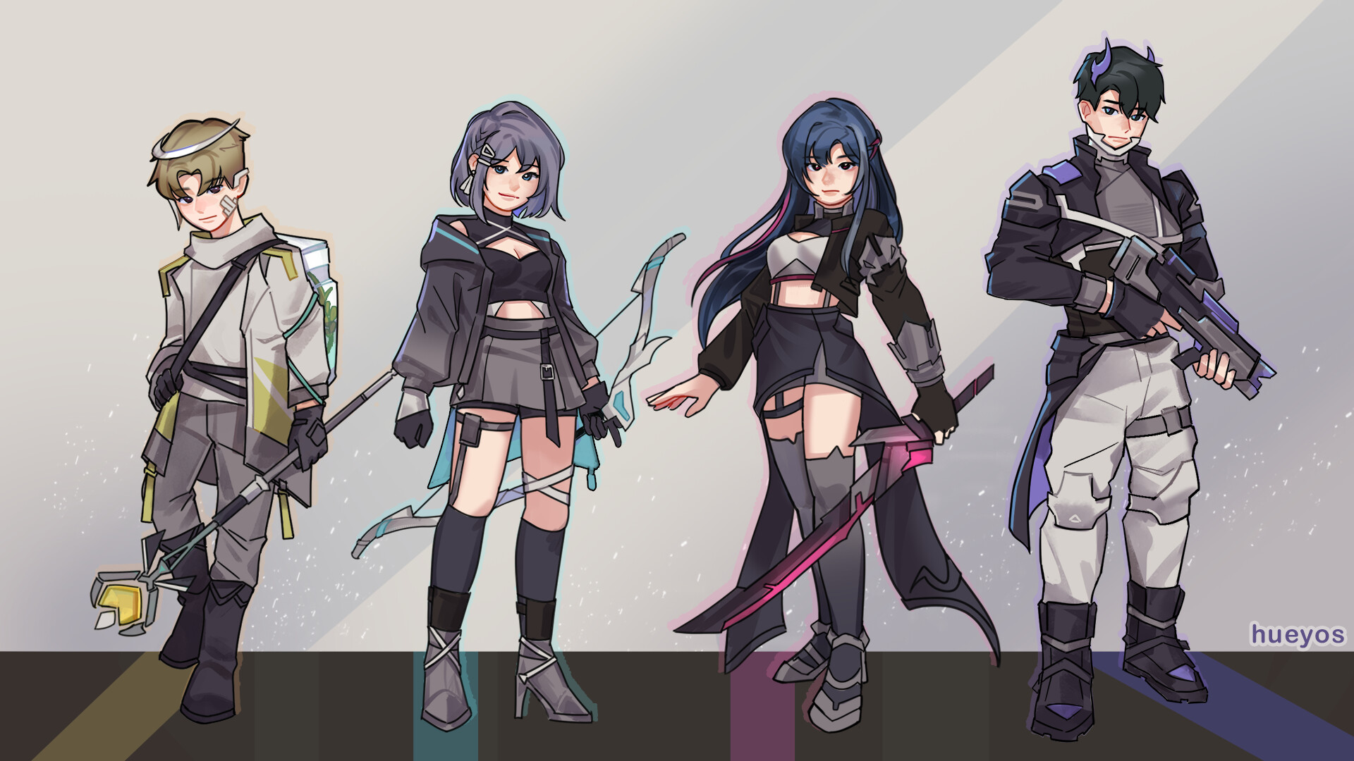 You Sian - Sci-Fi RPG Character Design