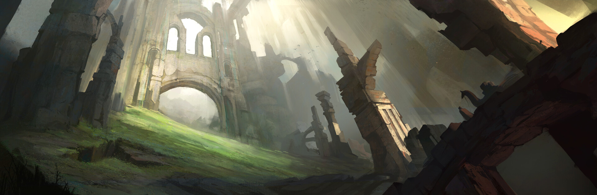 ArtStation - Ruins thematic