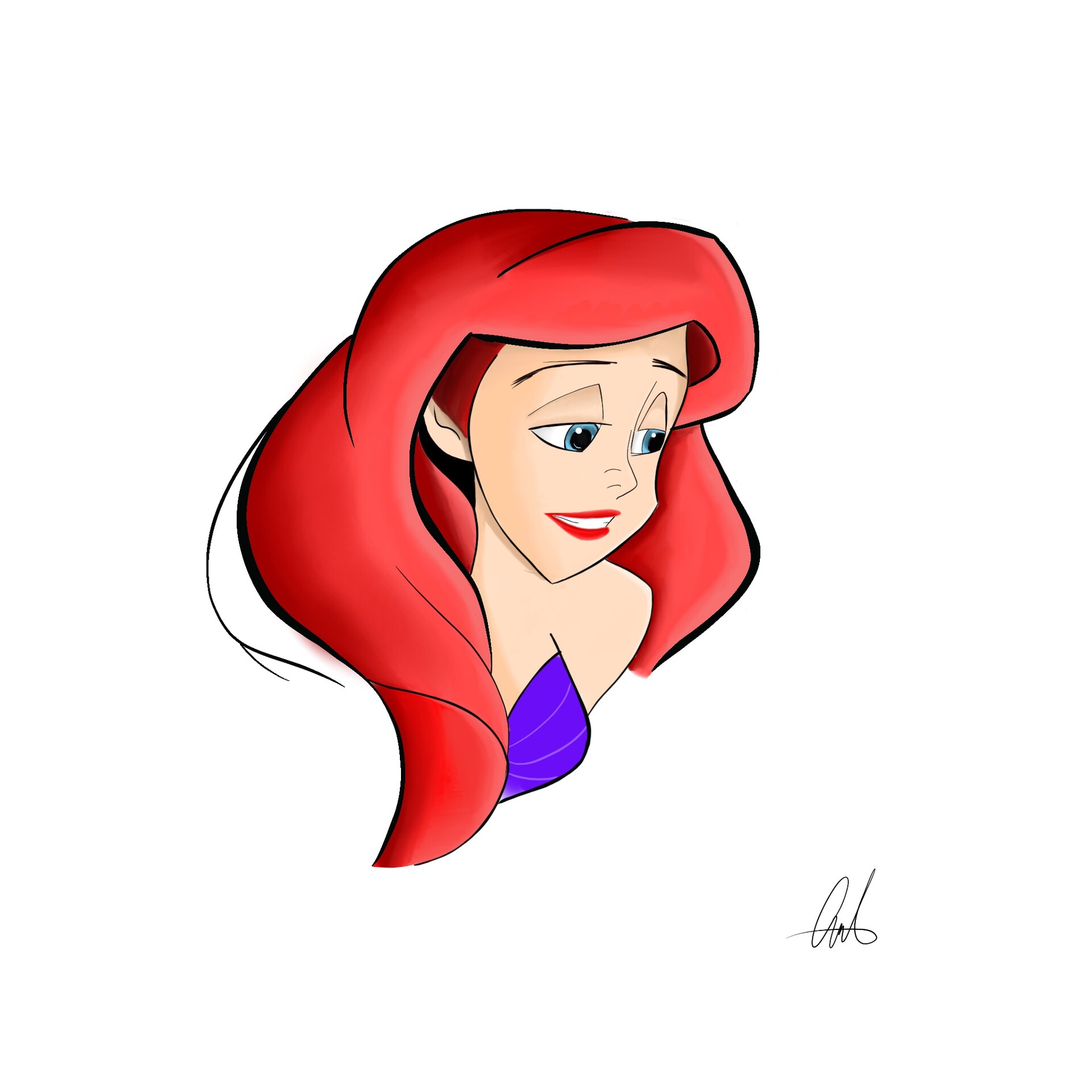 ArtStation - the little mermaid (ariel)