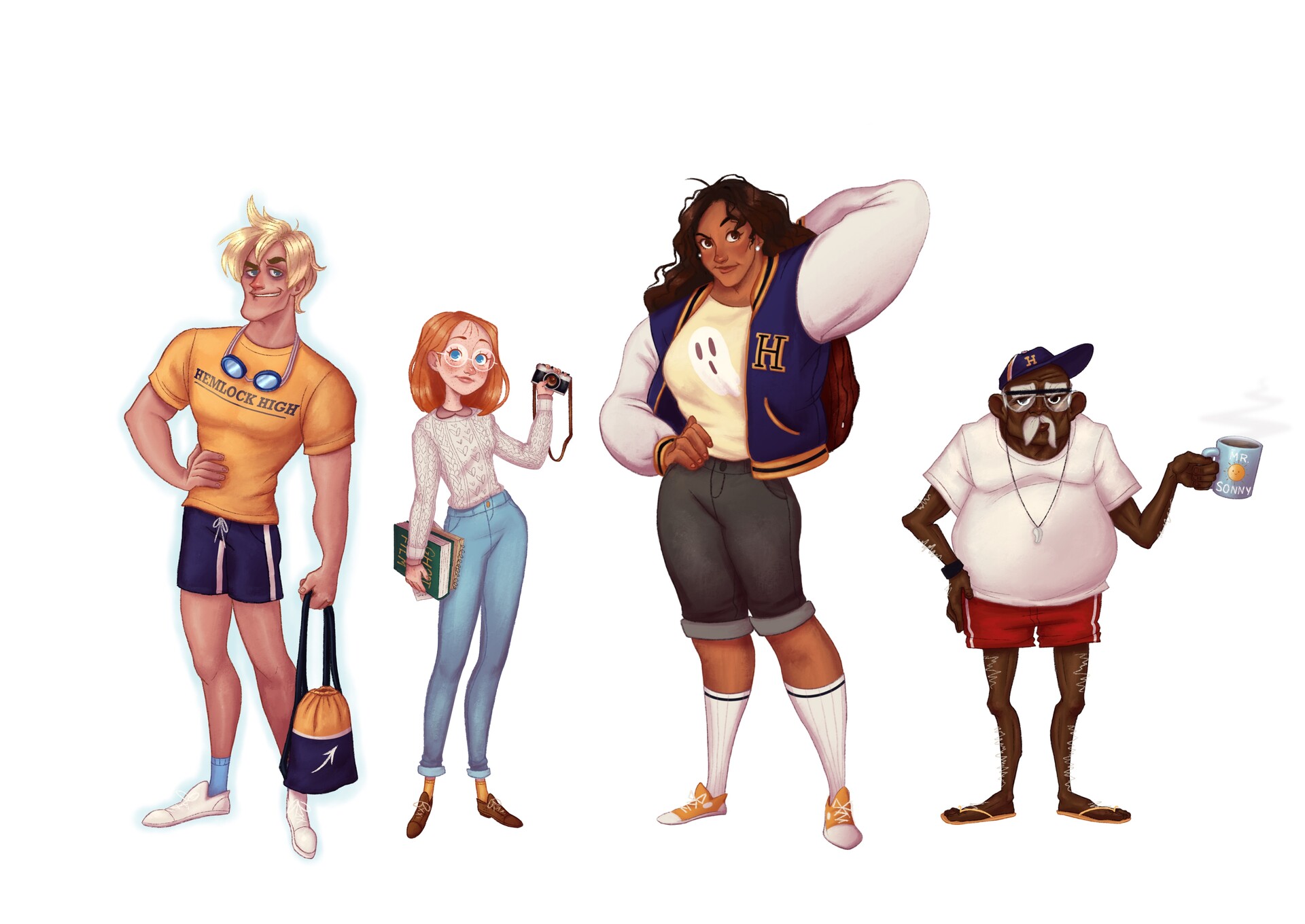 ArtStation - HoHH Character Line-Up