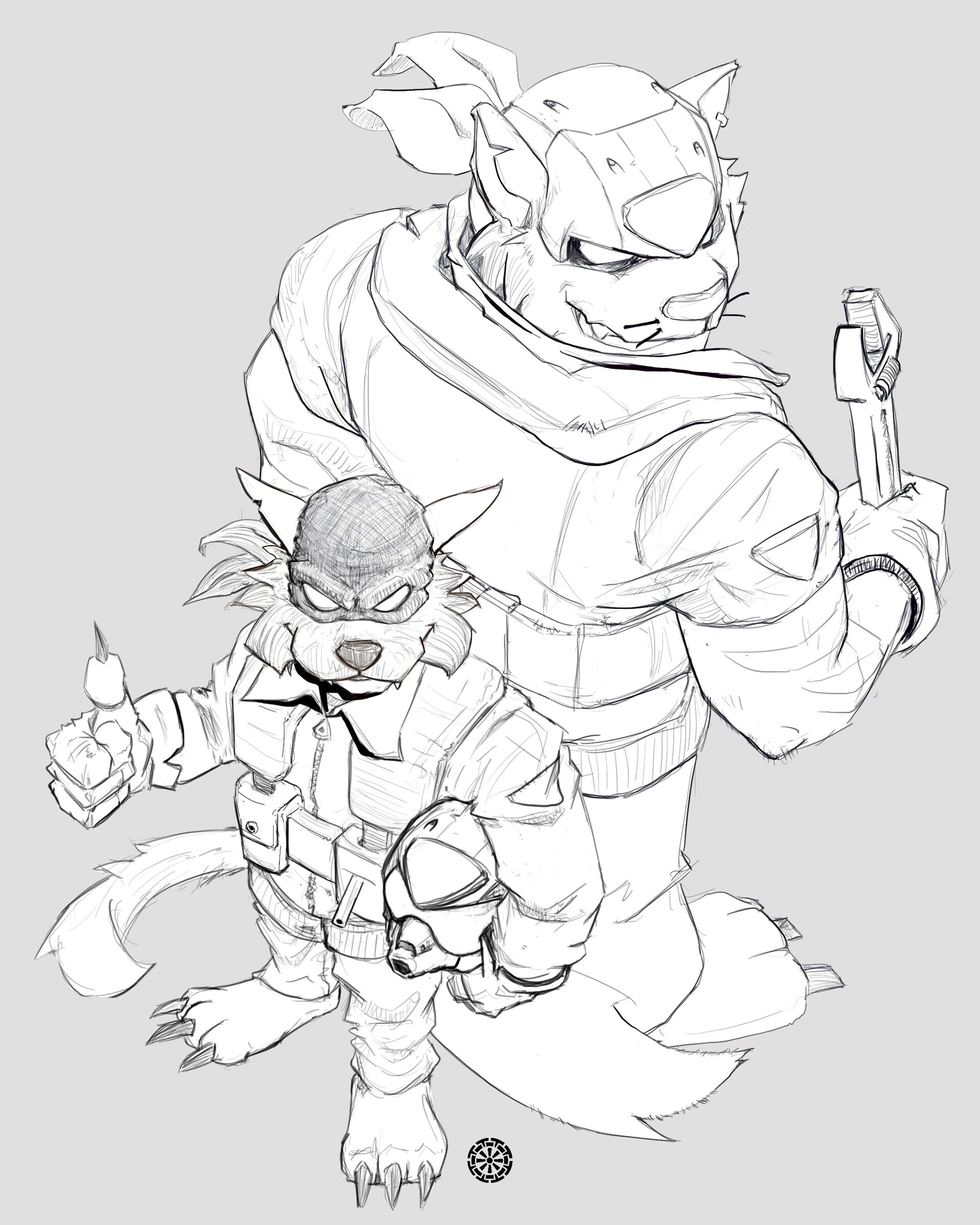 swat kats coloring pages