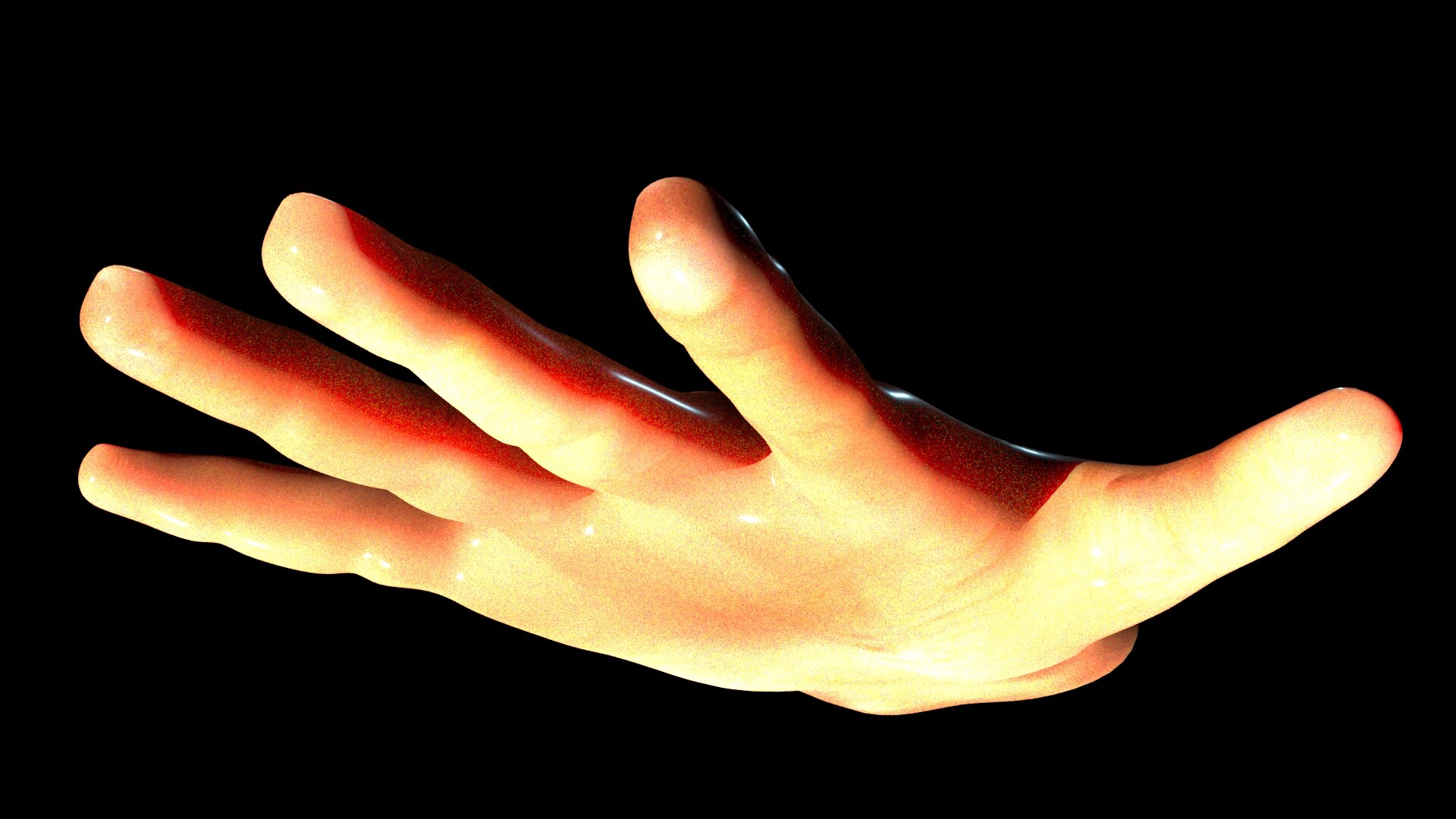 ArtStation - Realistic Hand (Model, Lighting and Texture + SSS)